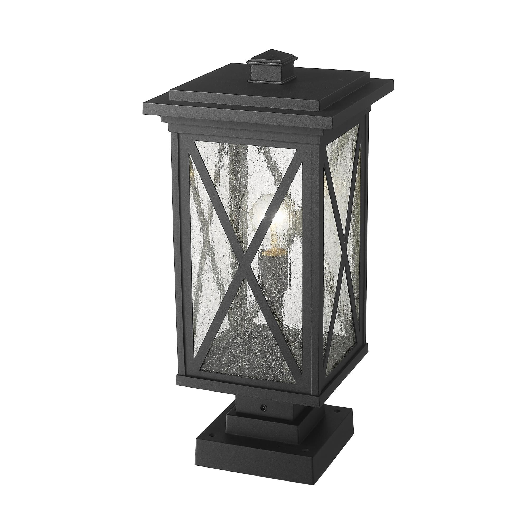 Brookside 21 Inch Tall Outdoor Pier Lamp | Capitol Lighting