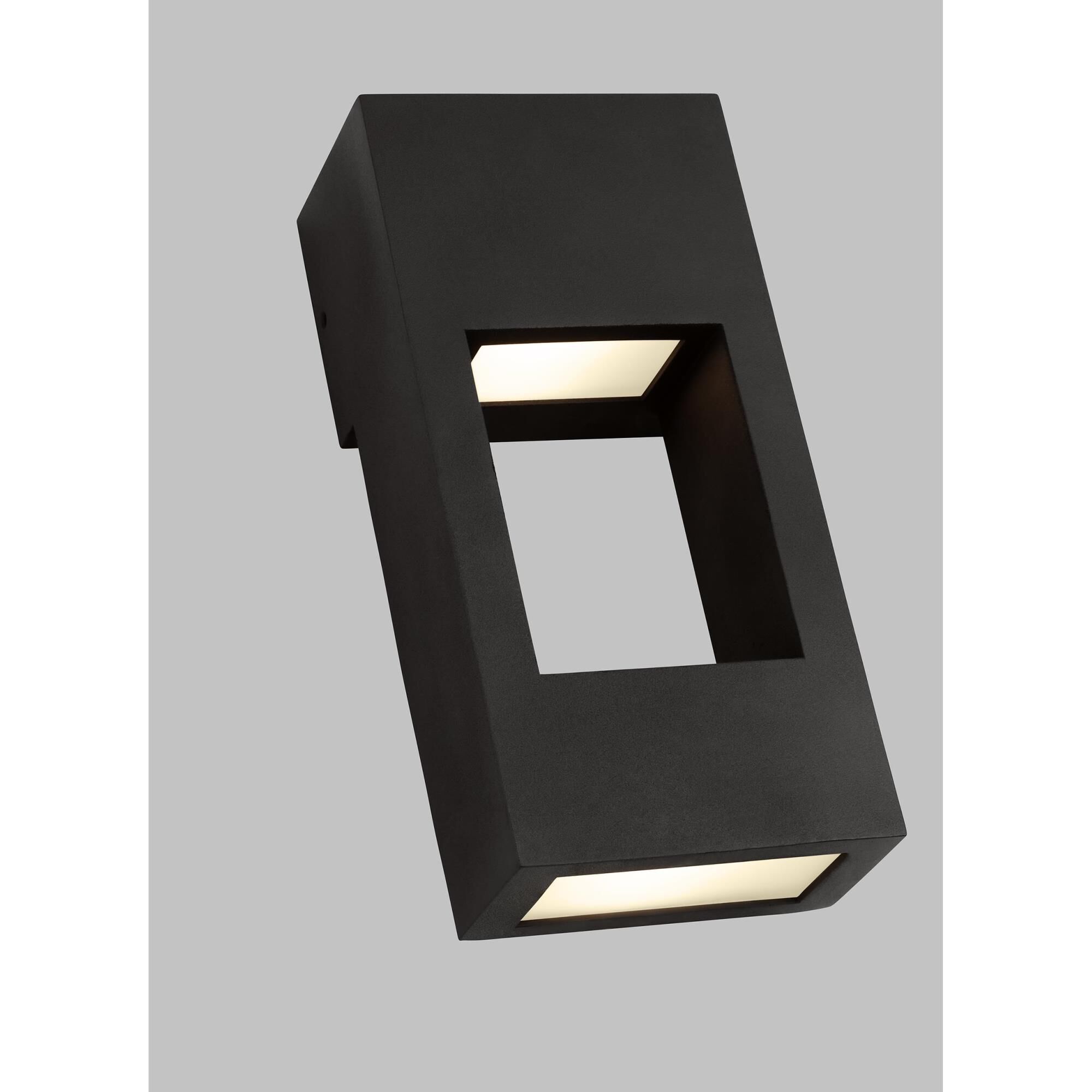 Sean Lavin Testa 12 Inch Tall 2 Light LED Outdoor Wall Light | Capitol ...