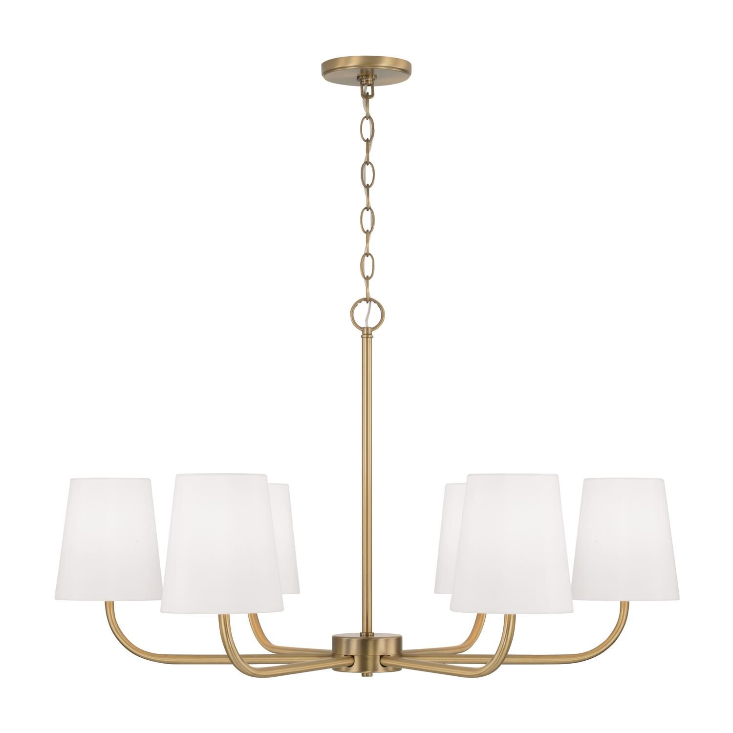 Brody 34 Inch 6 Light Chandelier | Capitol Lighting