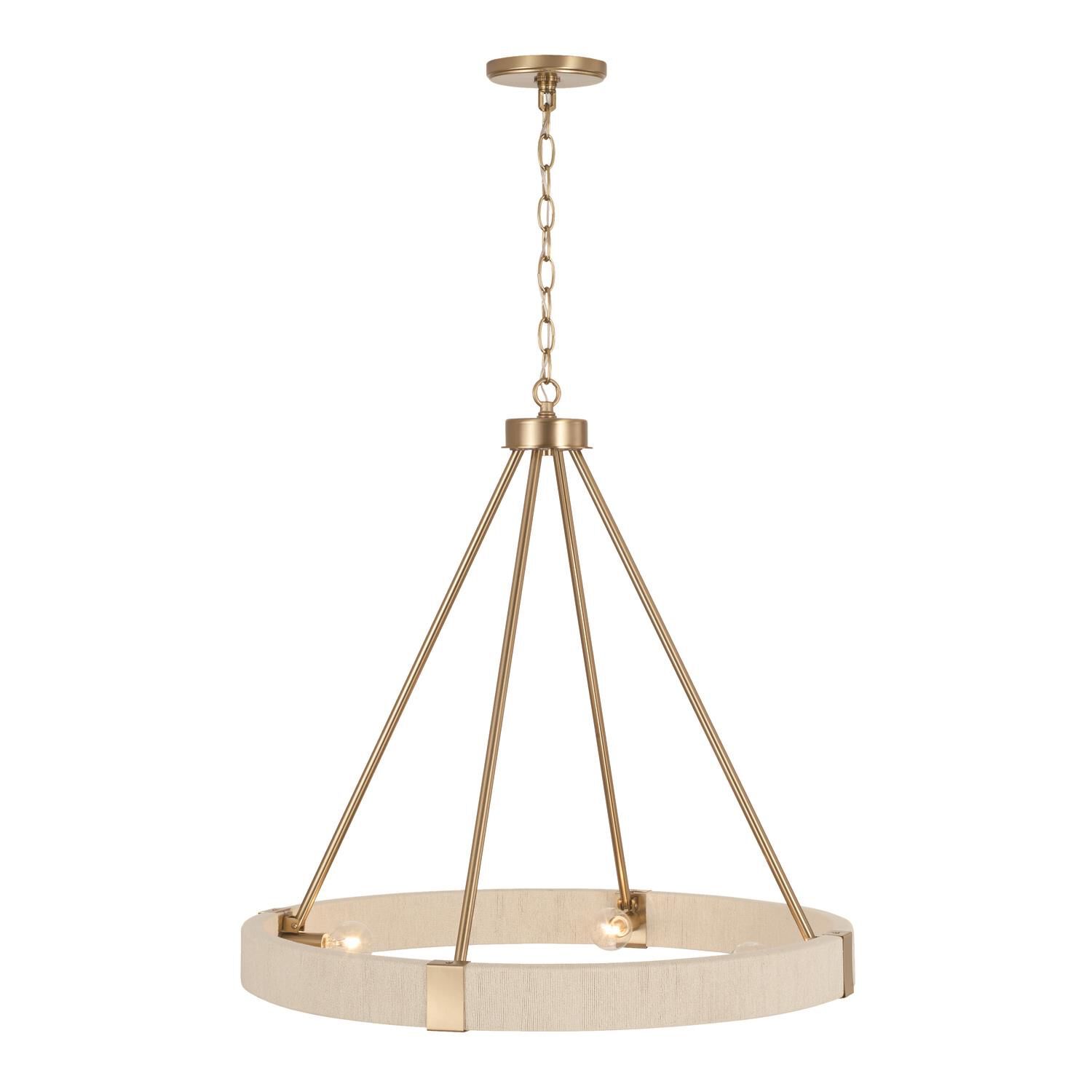 Delaney 26 Inch 4 Light Chandelier | Capitol Lighting