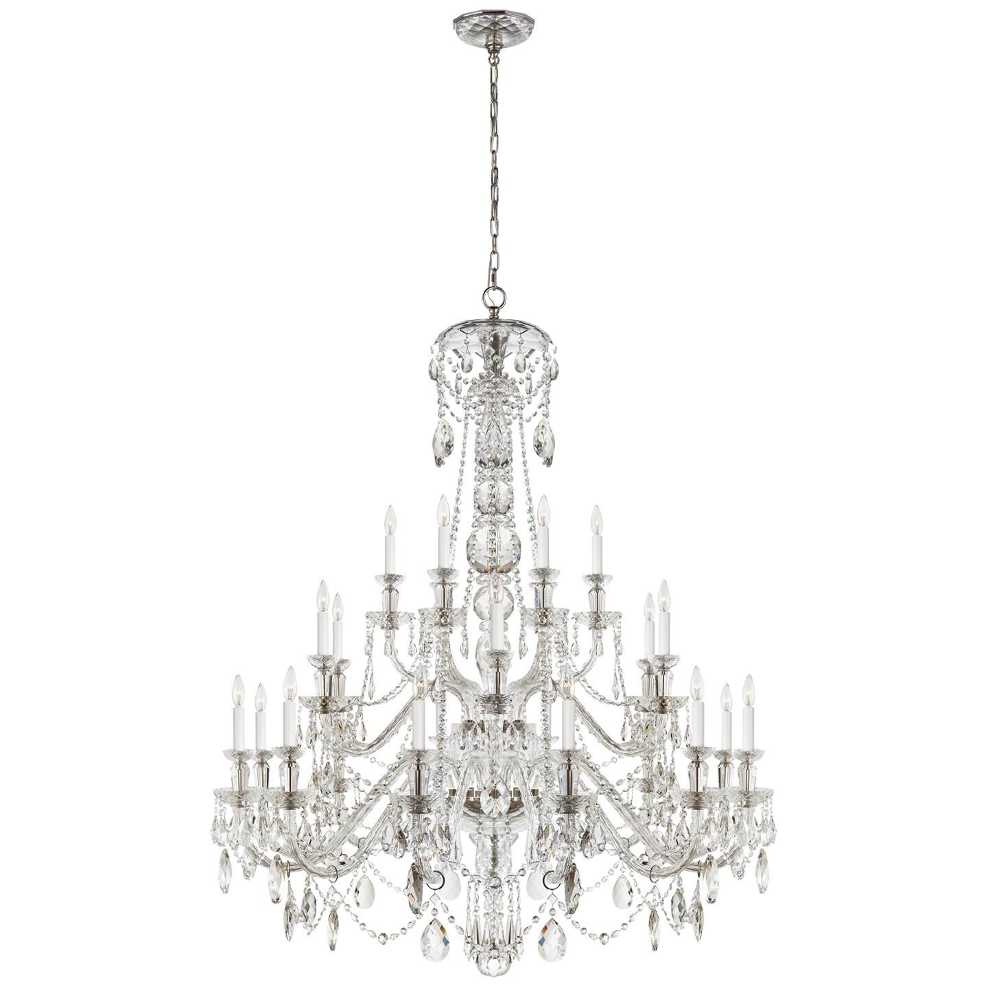 Ralph Lauren Daniela 50 Inch 24 Light Chandelier | Capitol Lighting