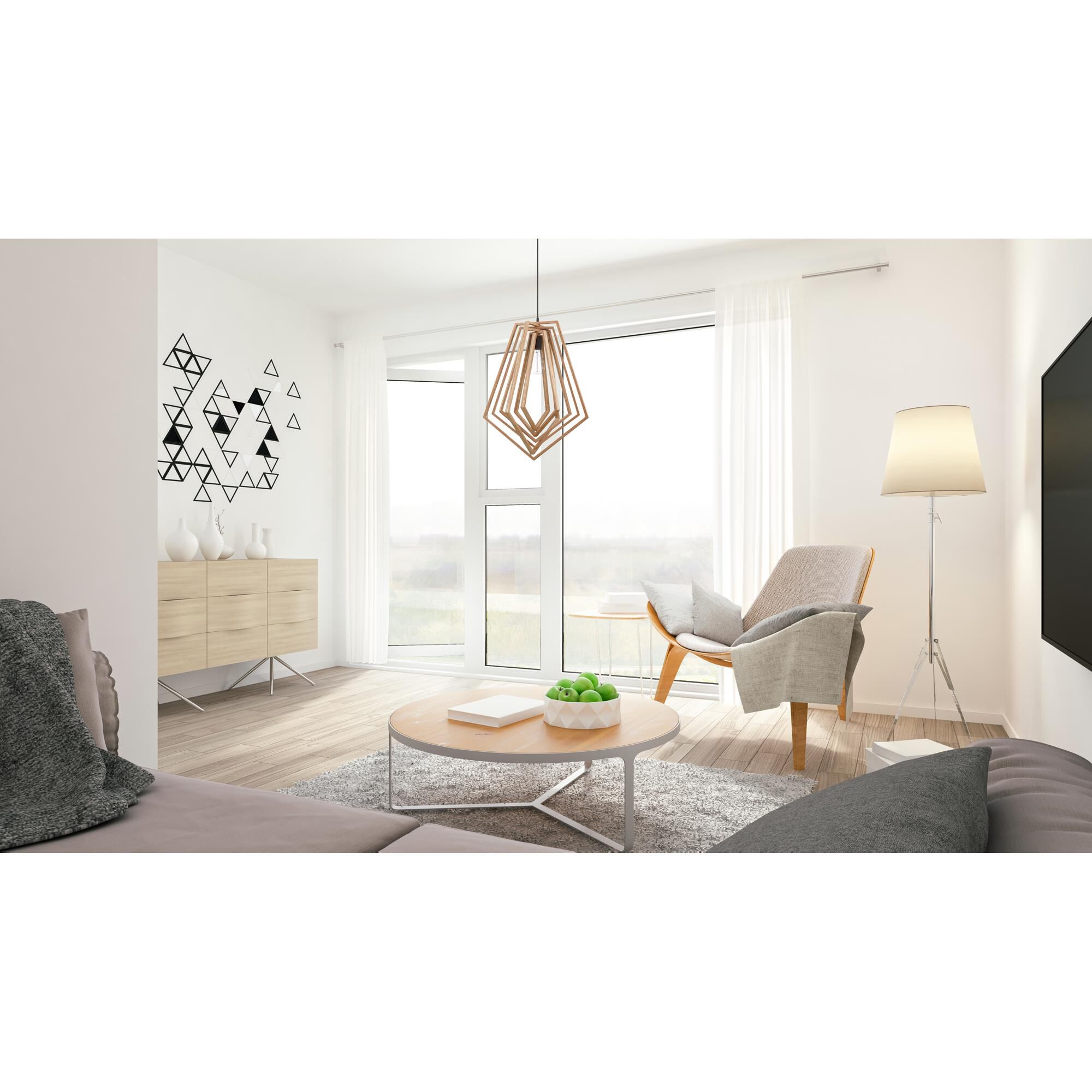 Gem 18 Inch Large Pendant | Capitol Lighting