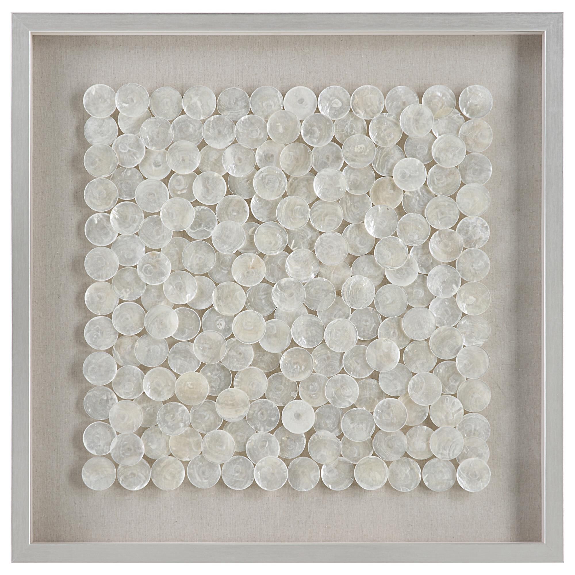 Uttermost Roxas Capiz Shell Shadow Box Alternative Wall Art | Capitol ...
