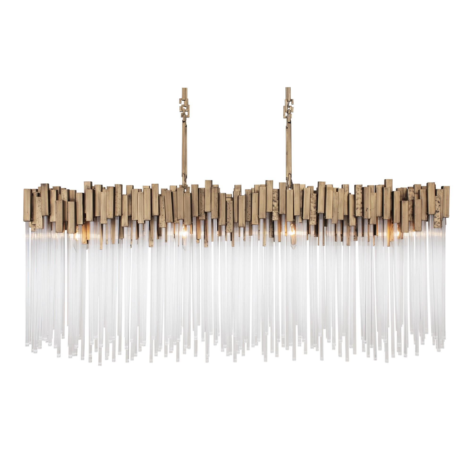 Matrix 48 Inch 8 Light Linear Suspension Light | Capitol Lighting