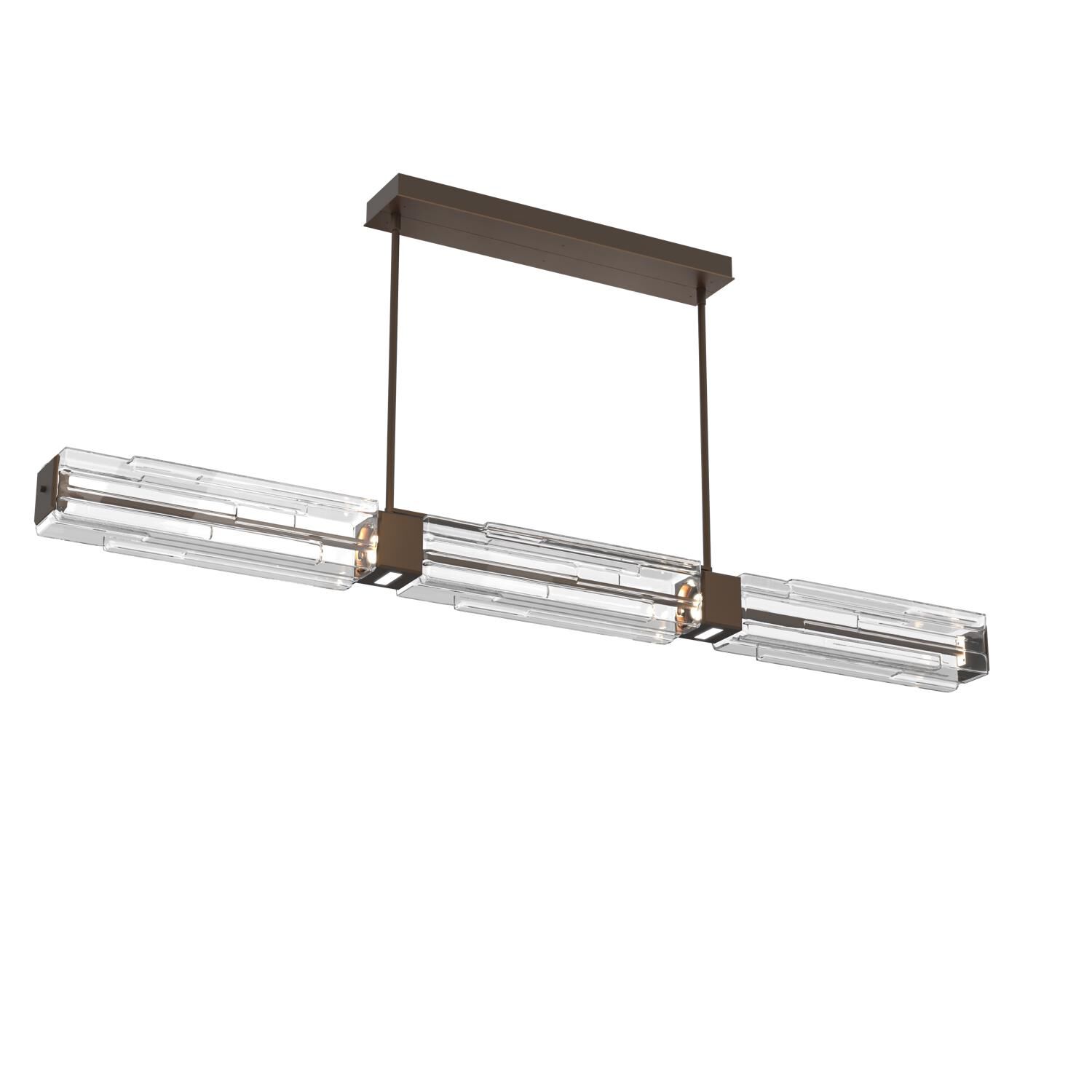 Levi Wilson Ledgestone 67 Inch 16 Light LED Linear Suspension Light ...