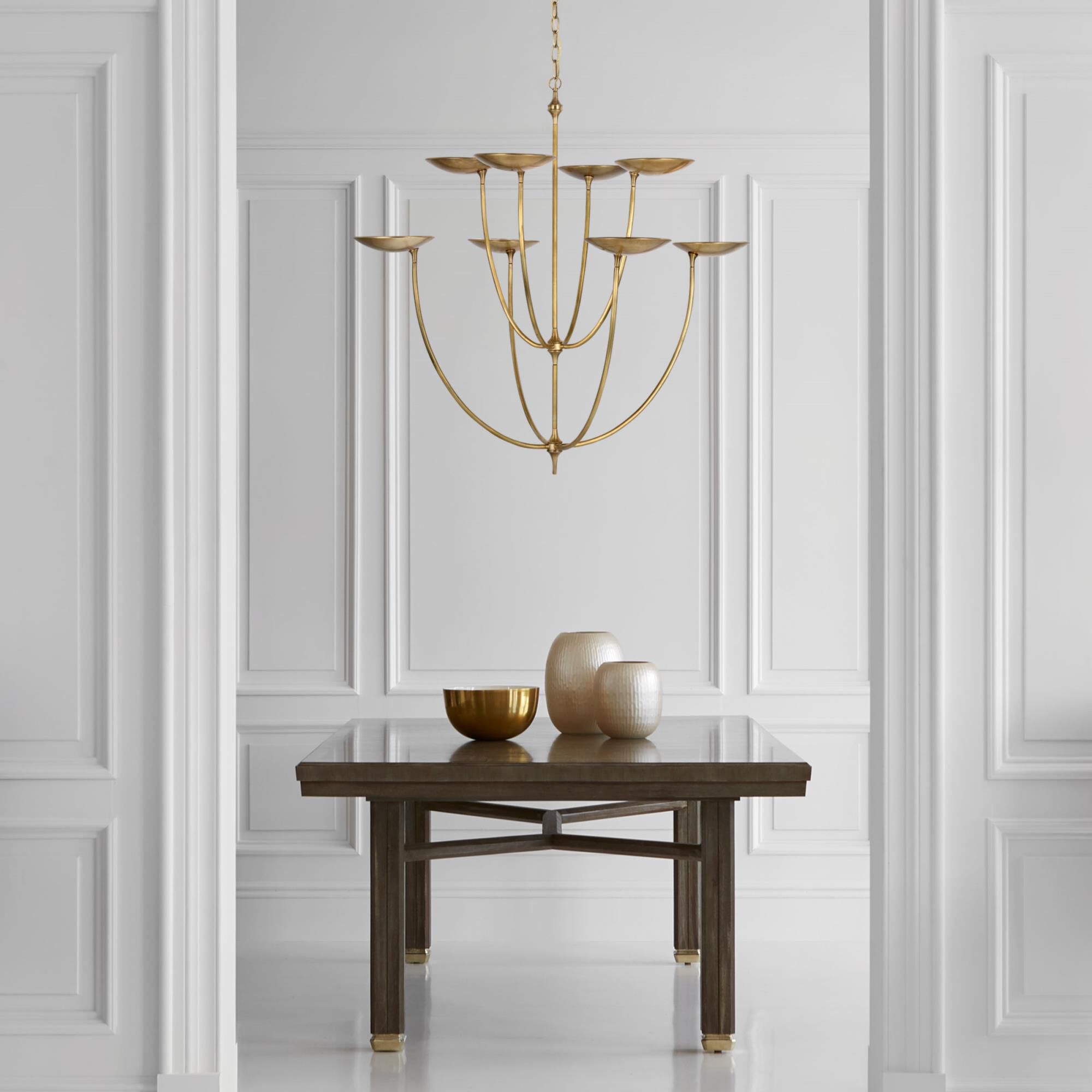 Thomas O'Brien Keria 32 Inch 8 Light LED Chandelier | Capitol Lighting