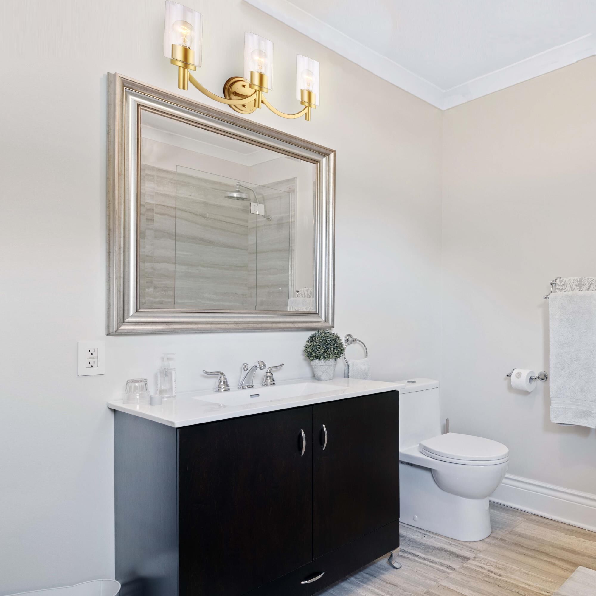 Eglo Devora 22 Inch 3 Light Bath Vanity Light | Capitol Lighting