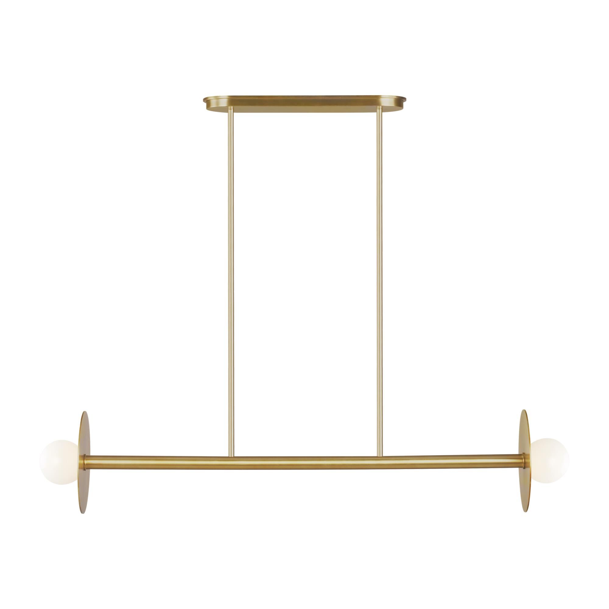 Kelly Wearstler Nodes 41 Inch 2 Light Linear Suspension Light | Capitol ...