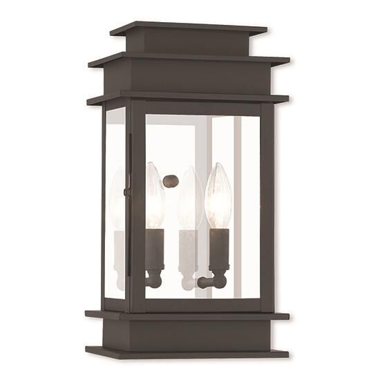 Princeton 14 Inch Tall 2 Light Outdoor Wall Light | Capitol Lighting