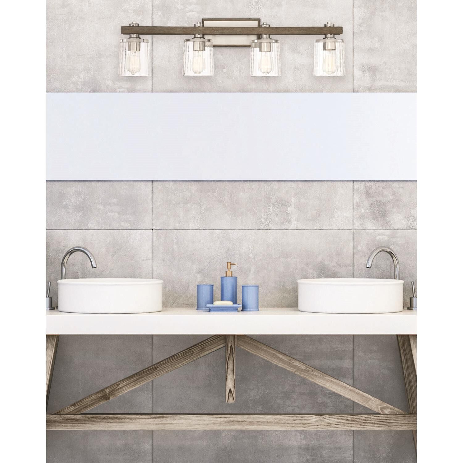 Halifax 36 Inch 4 Light Bath Vanity Light | Capitol Lighting