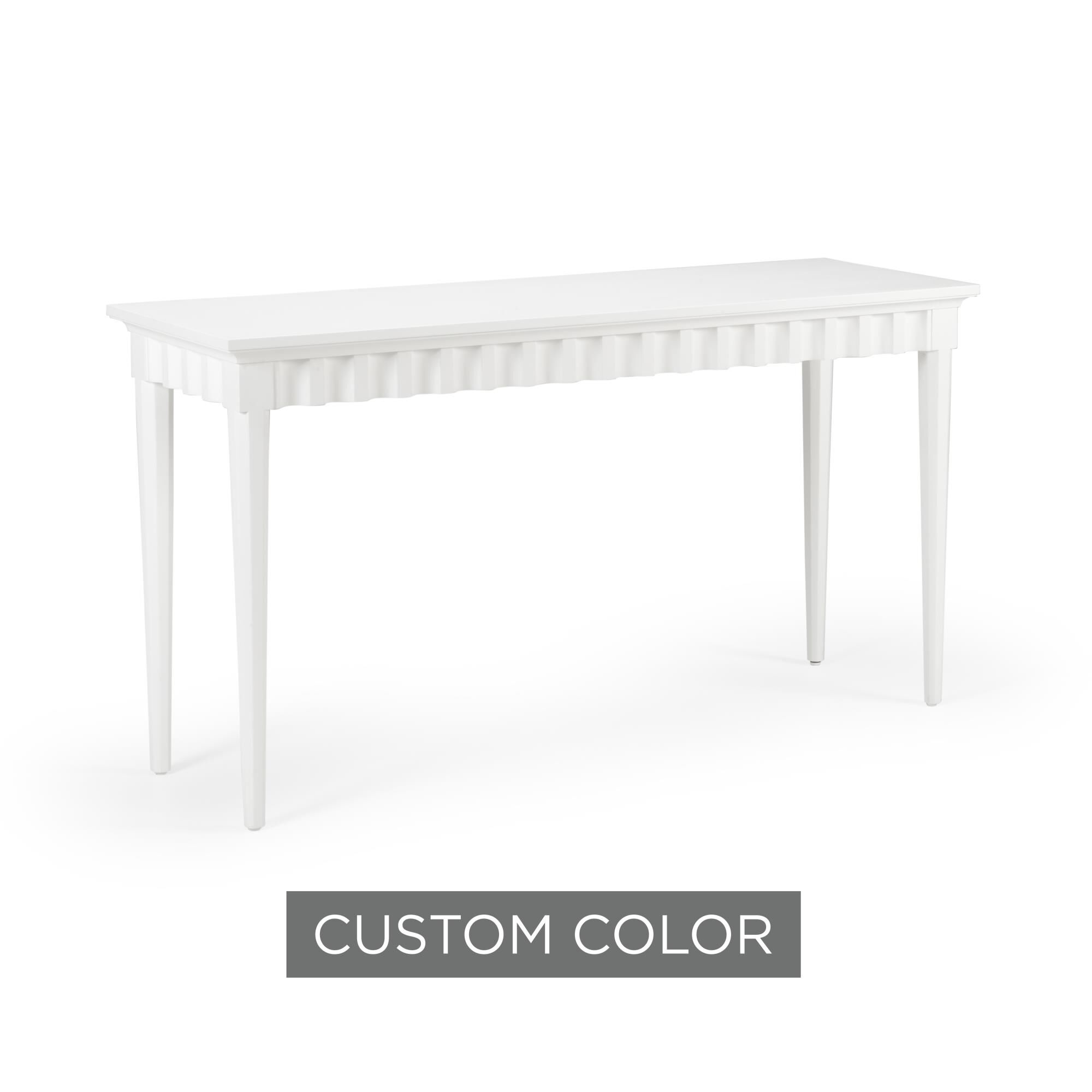 Scallop Console Table | Capitol Lighting