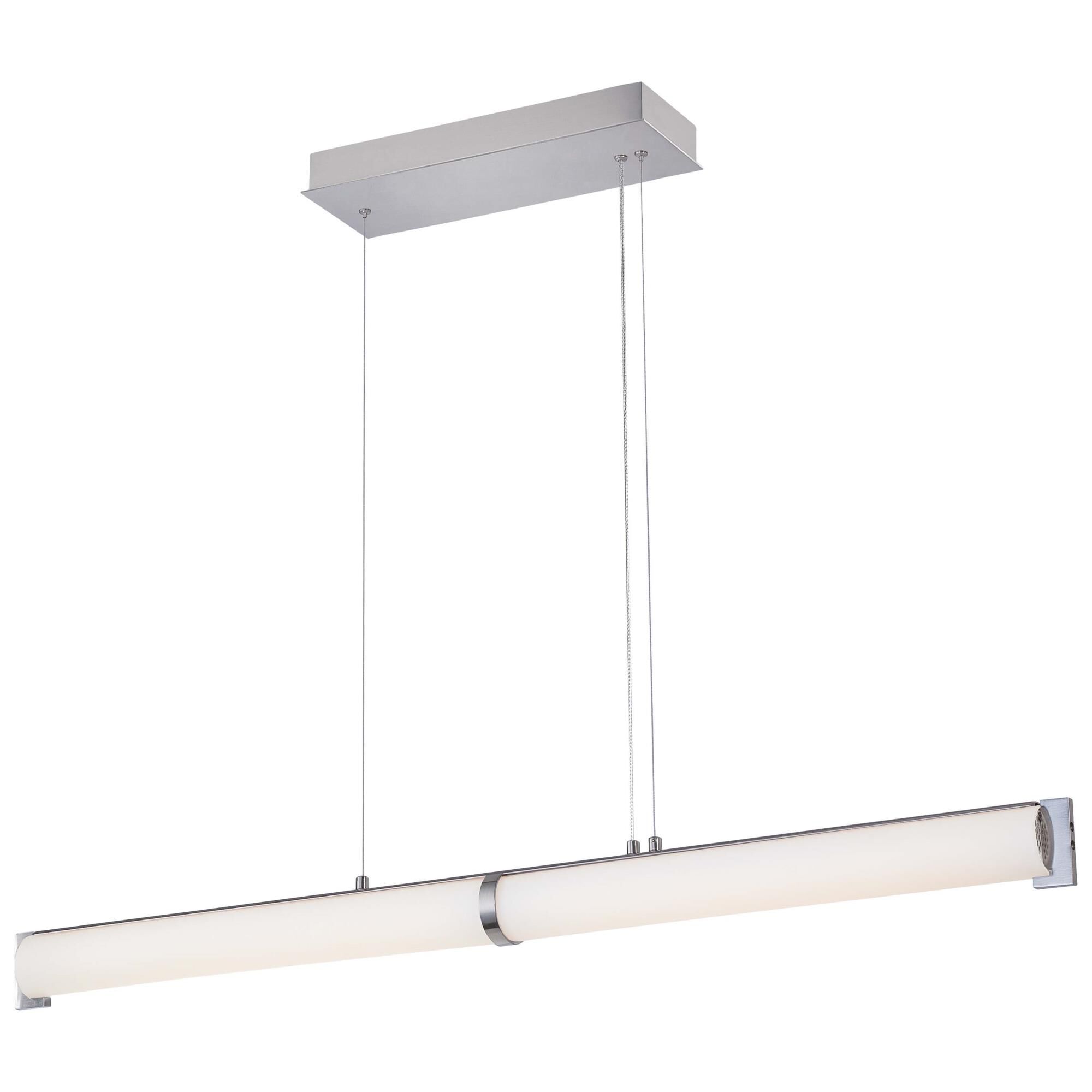 Tube 42 Inch 2 Light LED Linear Suspension Light | Capitol Lighting