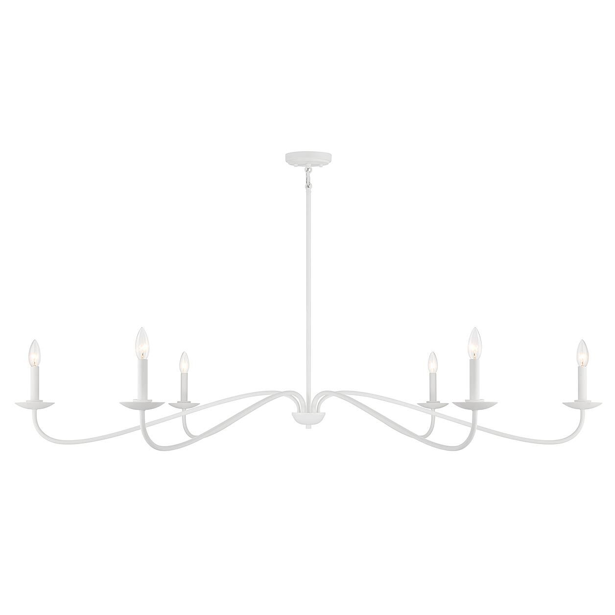 62 Inch 6 Light Chandelier | Capitol Lighting