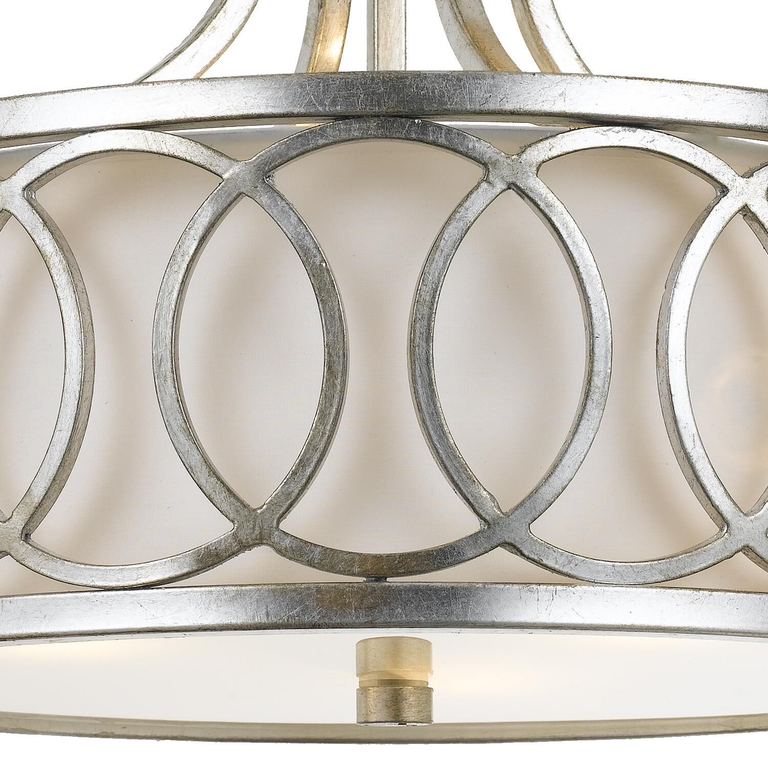 Libby Langdon Graham 15 Inch 3 Light Semi Flush Mount | Capitol Lighting