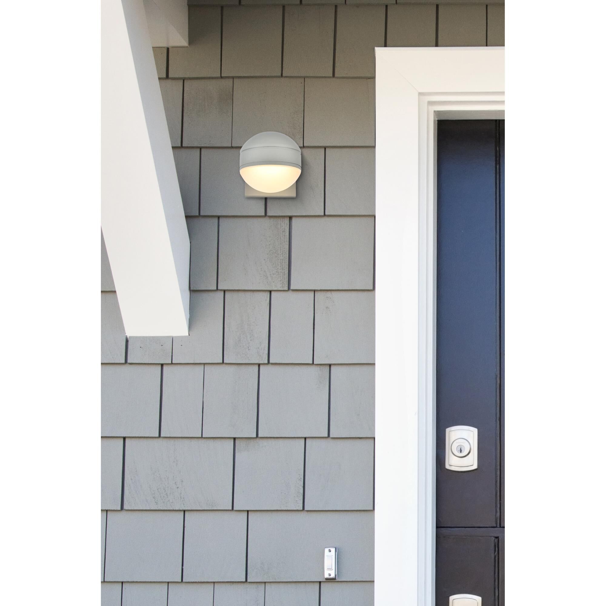 Raine 4 Inch Tall LED Outdoor Wall Light | Capitol Lighting