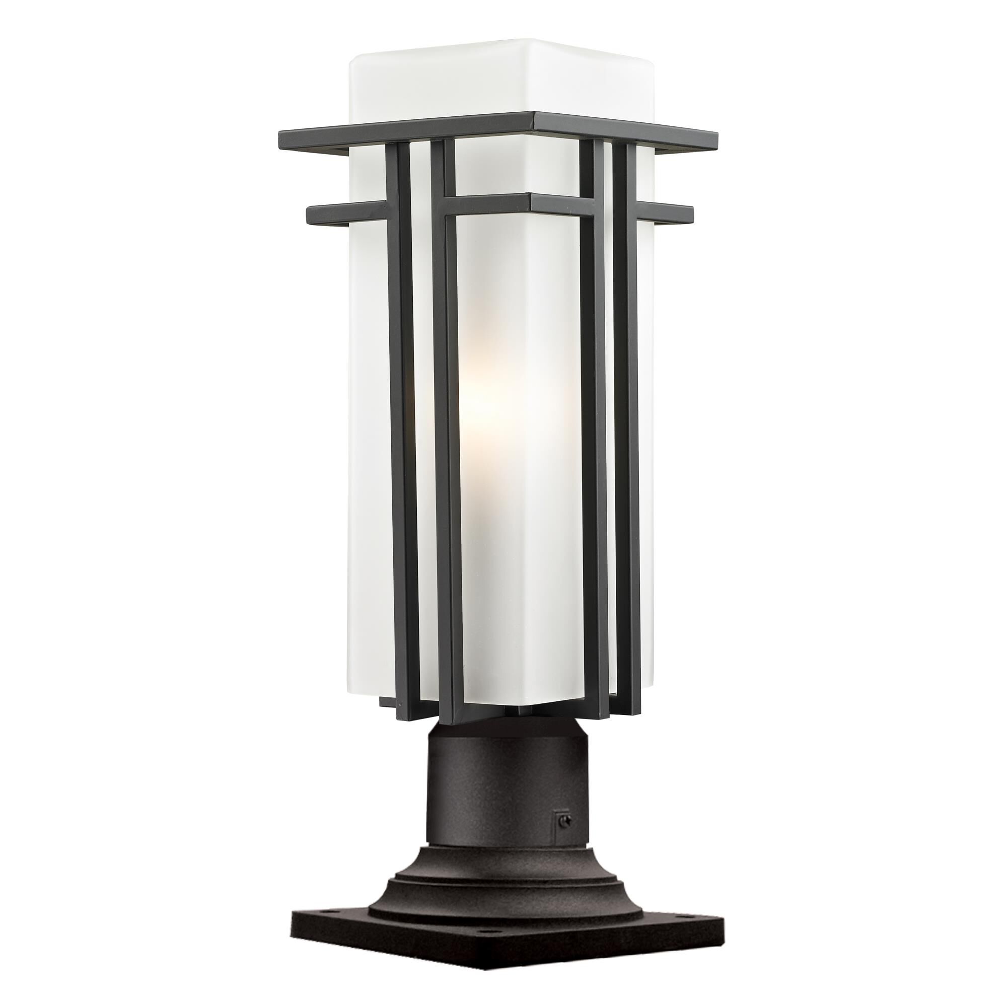 Abbey 19 Inch Tall Outdoor Pier Lamp | Capitol Lighting