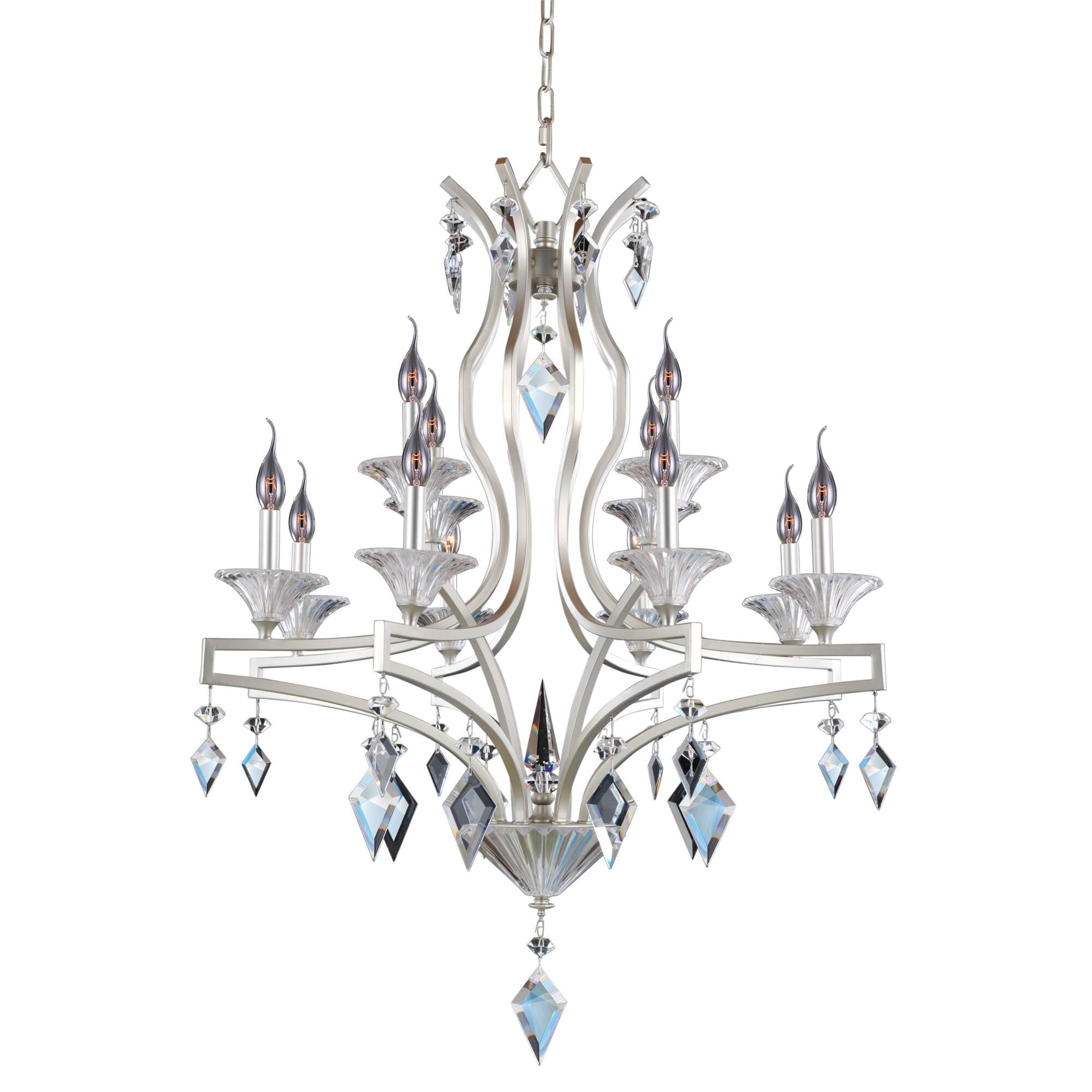 Florence 32 Inch 12 Light Chandelier | Capitol Lighting