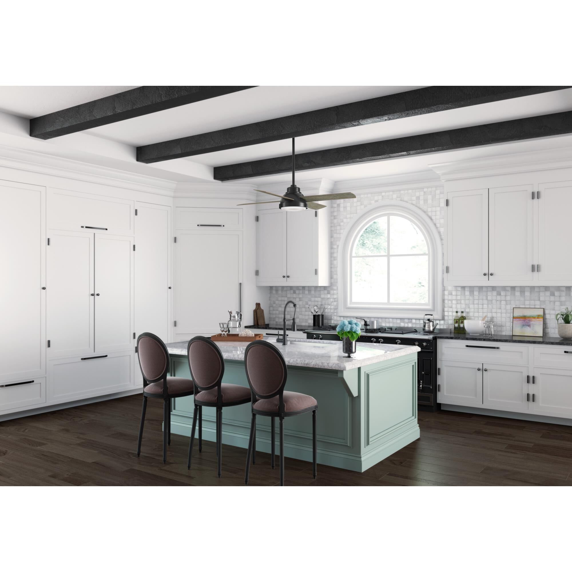 Levitt 54 Inch Ceiling Fan with Light Kit | Capitol Lighting