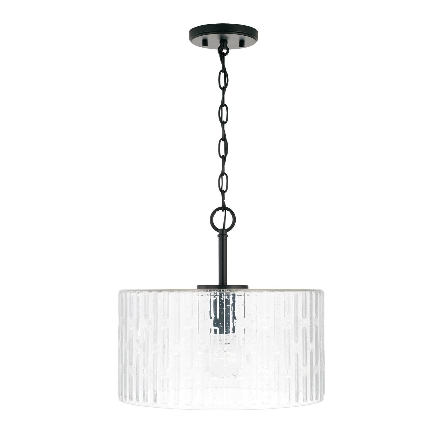 Emerson 15 Inch 1 Light Semi Flush Mount | Capitol Lighting