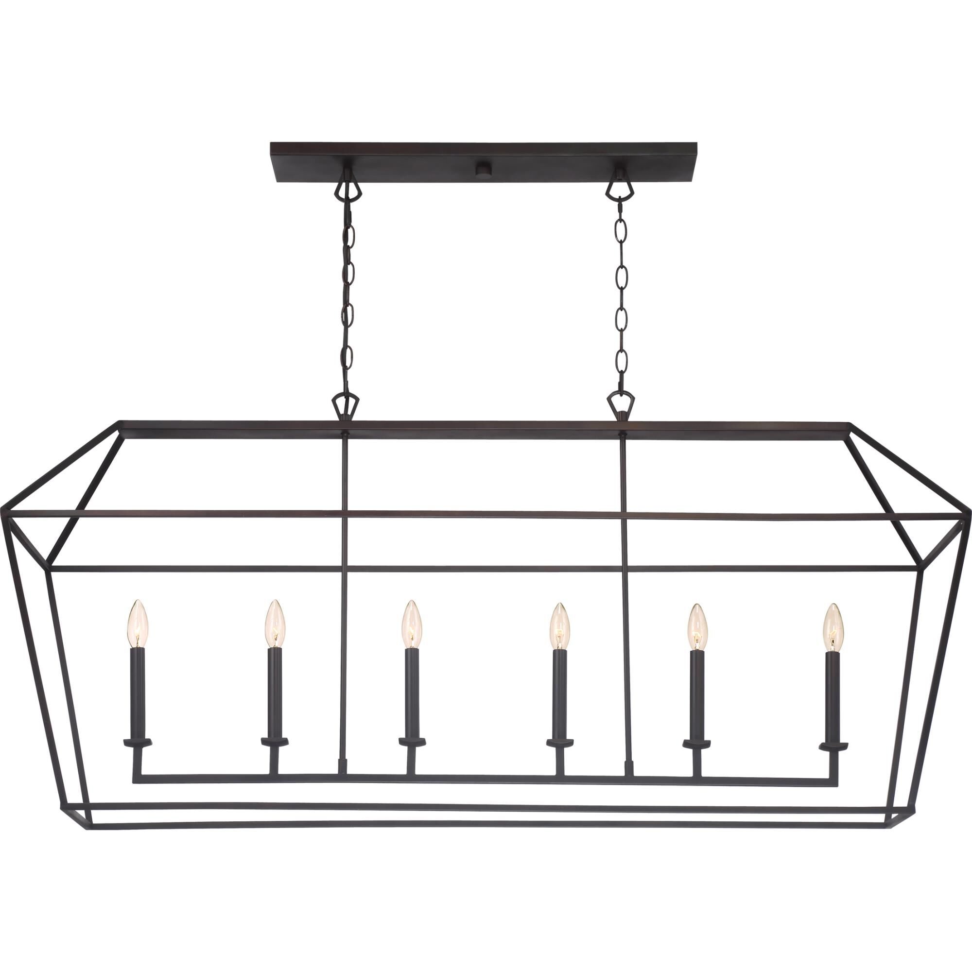 Aviary 54 Inch 6 Light Linear Suspension Light | Capitol Lighting