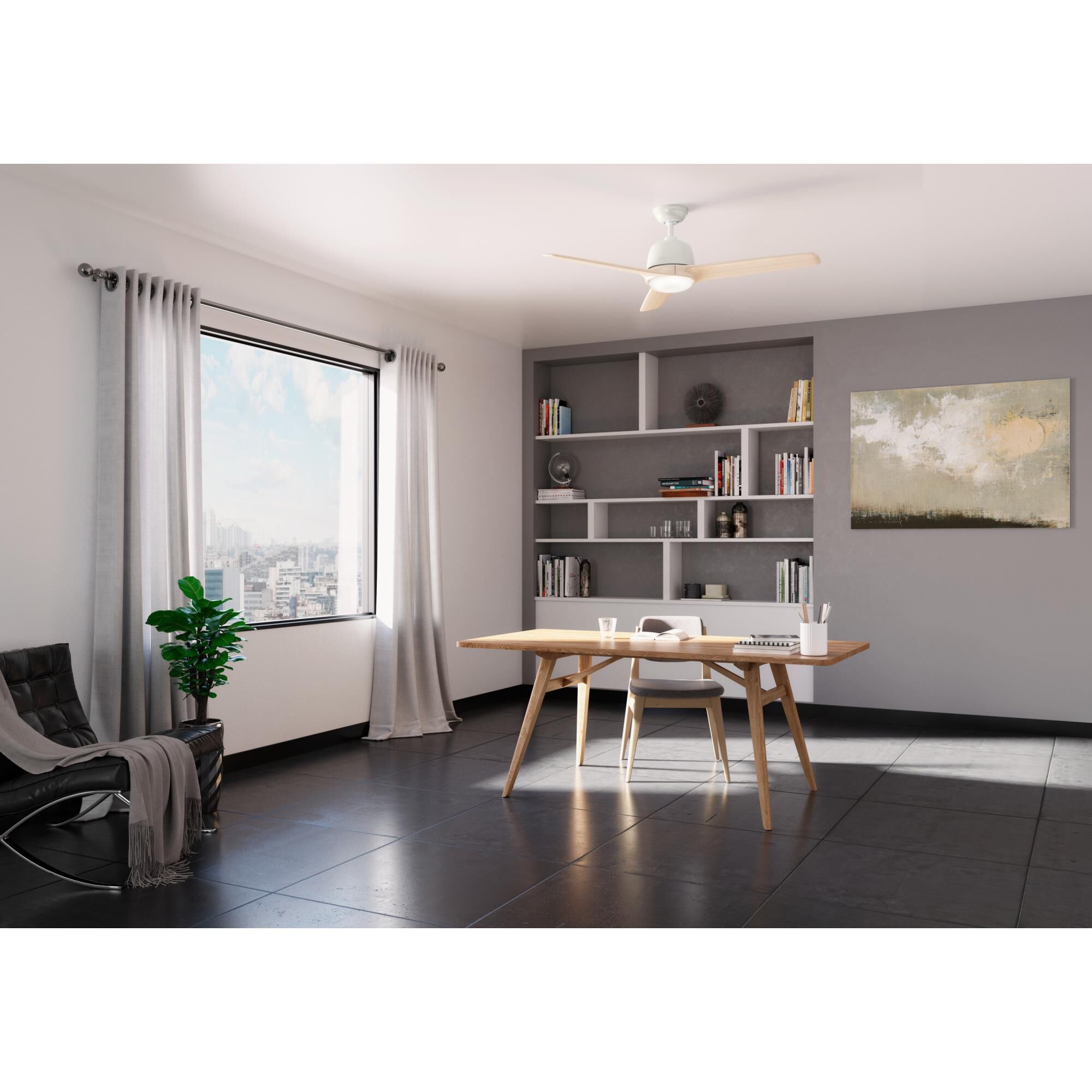 Norden 54 Inch Ceiling Fan with Light Kit | Capitol Lighting