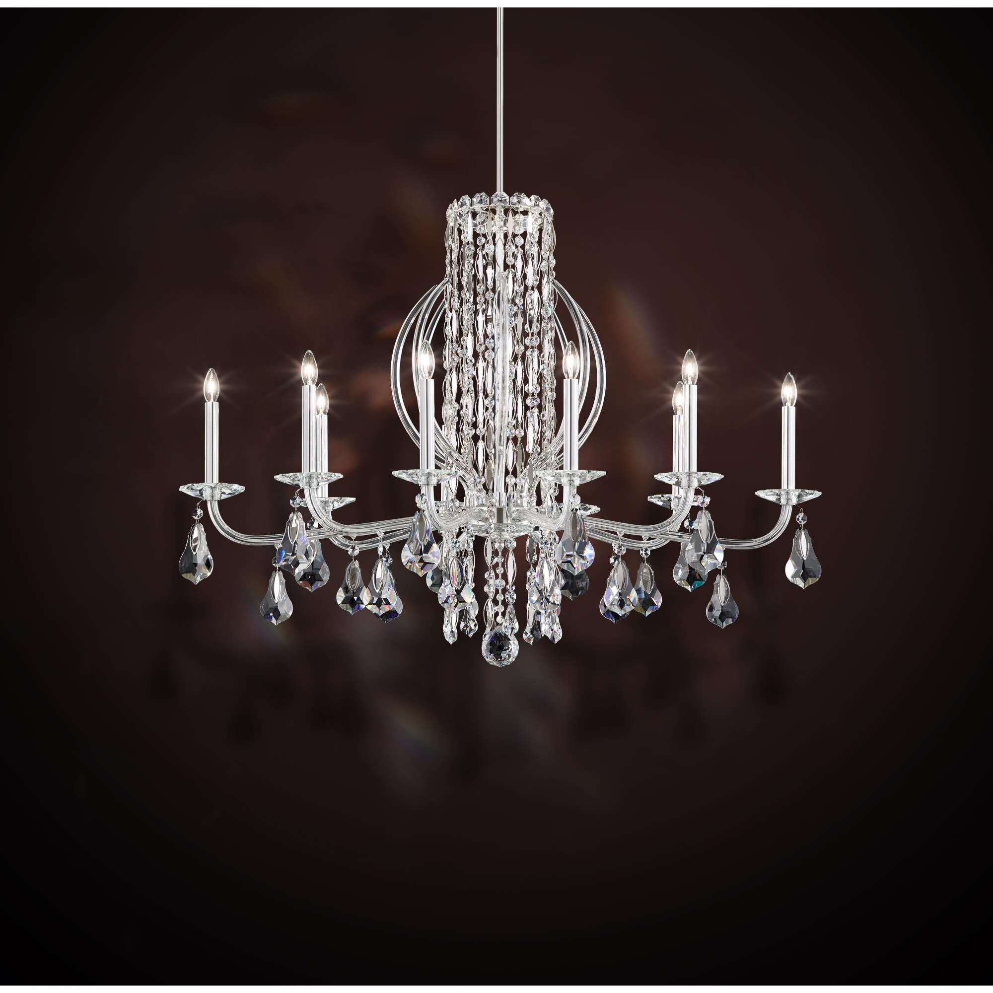 Sarella 40 Inch 10 Light Chandelier | Capitol Lighting