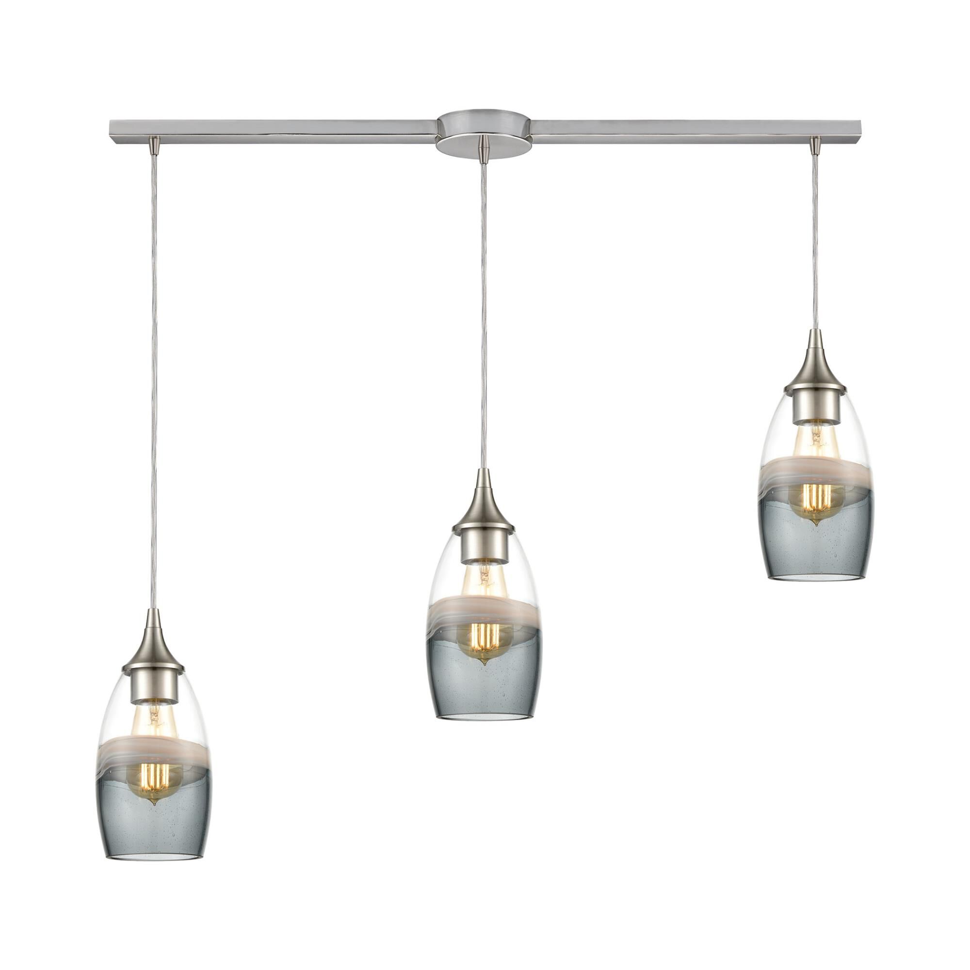 Sutter Creek 36 Inch 3 Light Linear Suspension Light | Capitol Lighting