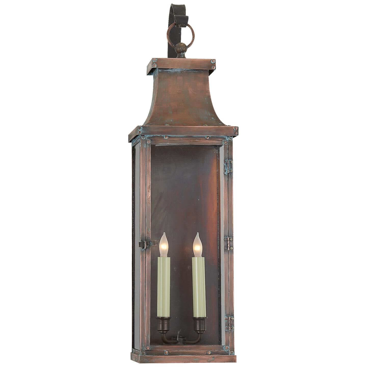Chapman & Myers Bedford 29 Inch Tall 2 Light Outdoor Wall Light ...
