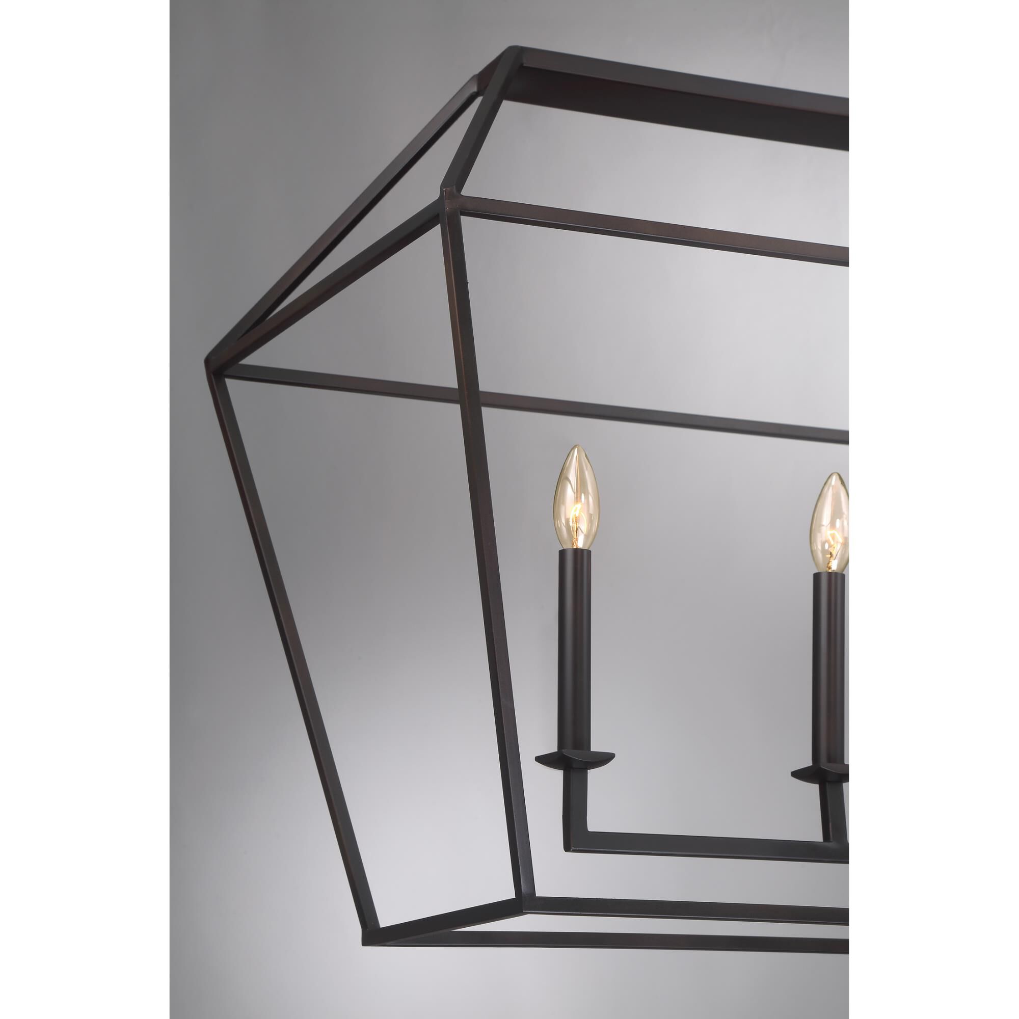 Aviary 54 Inch 6 Light Linear Suspension Light | Capitol Lighting