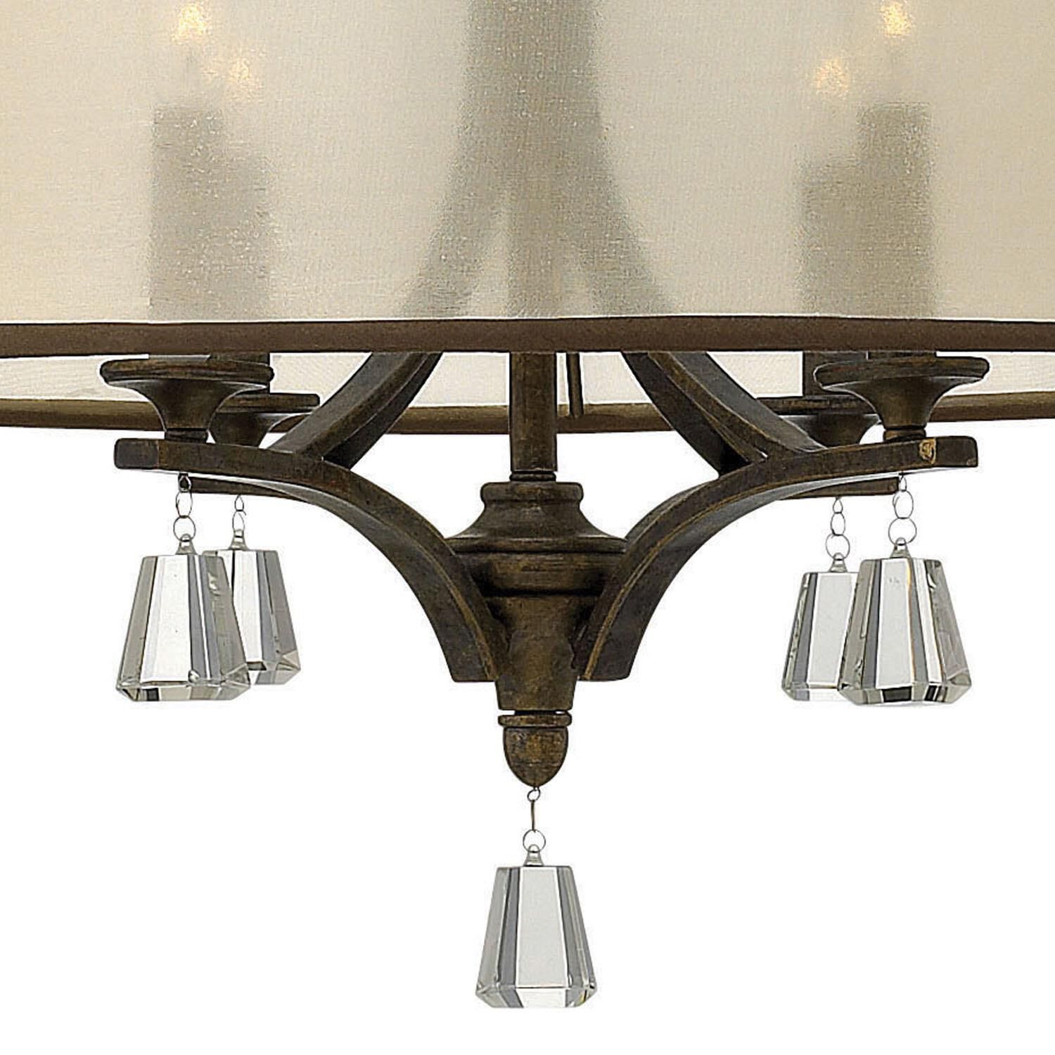Mime 25 Inch 4 Light Chandelier | Capitol Lighting