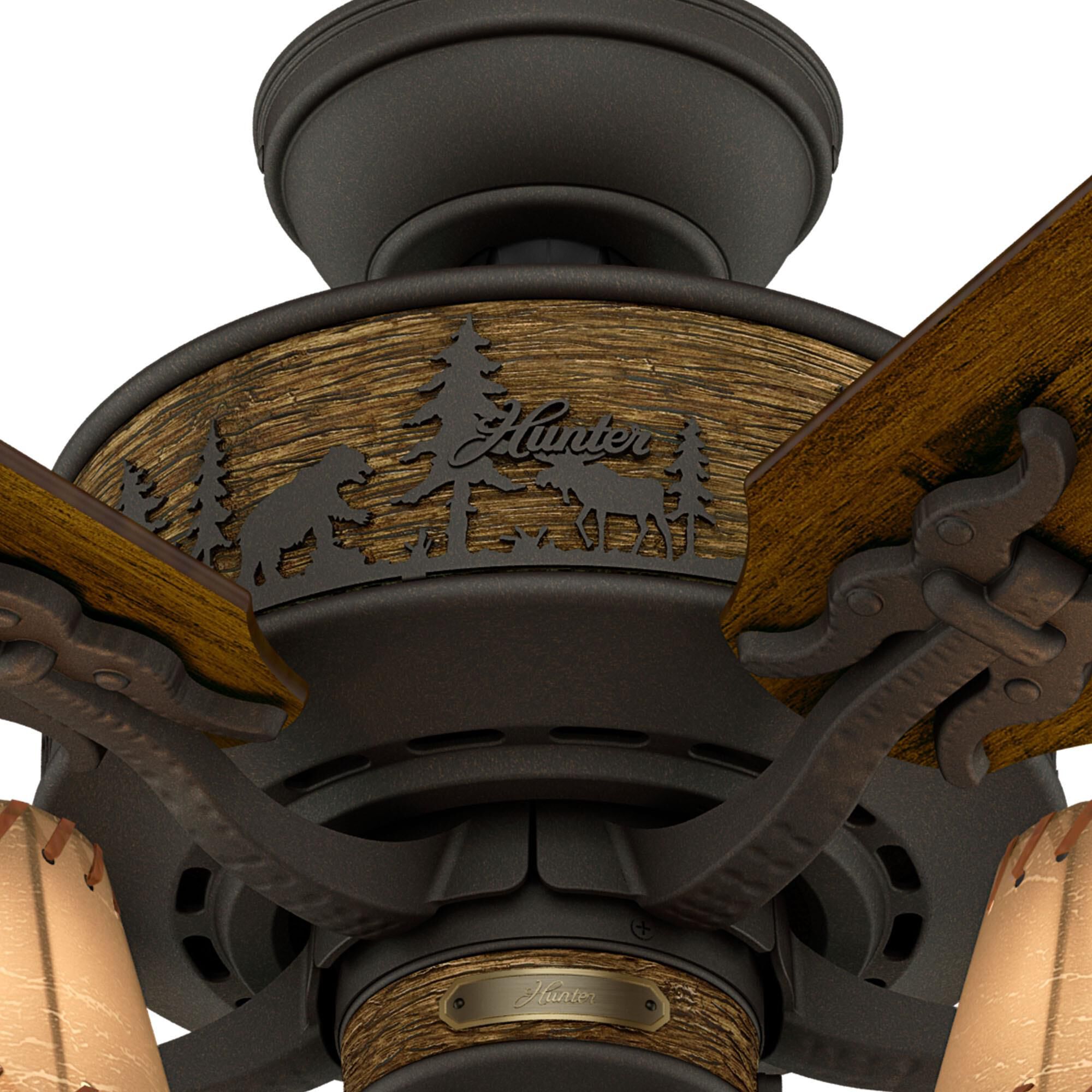 Adirondack 52 Inch Ceiling Fan with Light Kit | Capitol Lighting ...