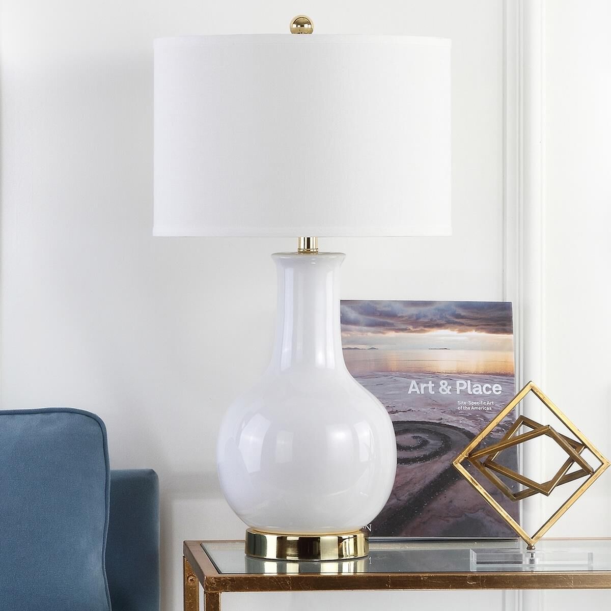Paris Ceramic 27 Inch Table Lamp | Capitol Lighting