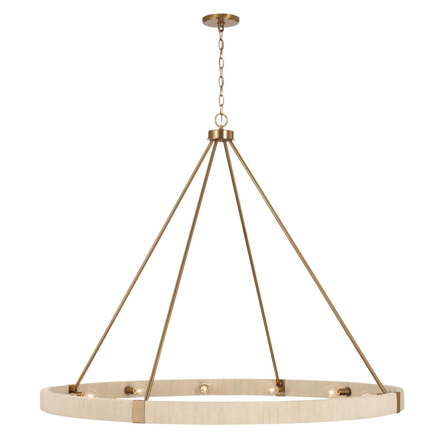 Delaney 47 Inch 12 Light Chandelier | Capitol Lighting