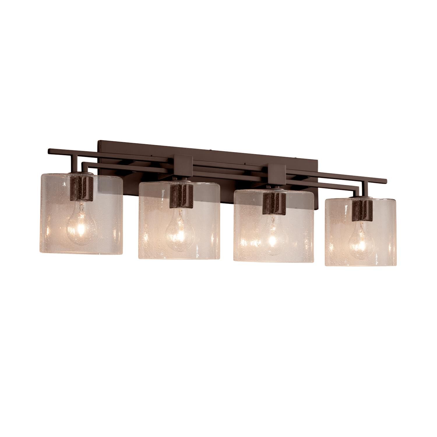 Fusion 36 Inch 4 Light Bath Vanity Light | Capitol Lighting