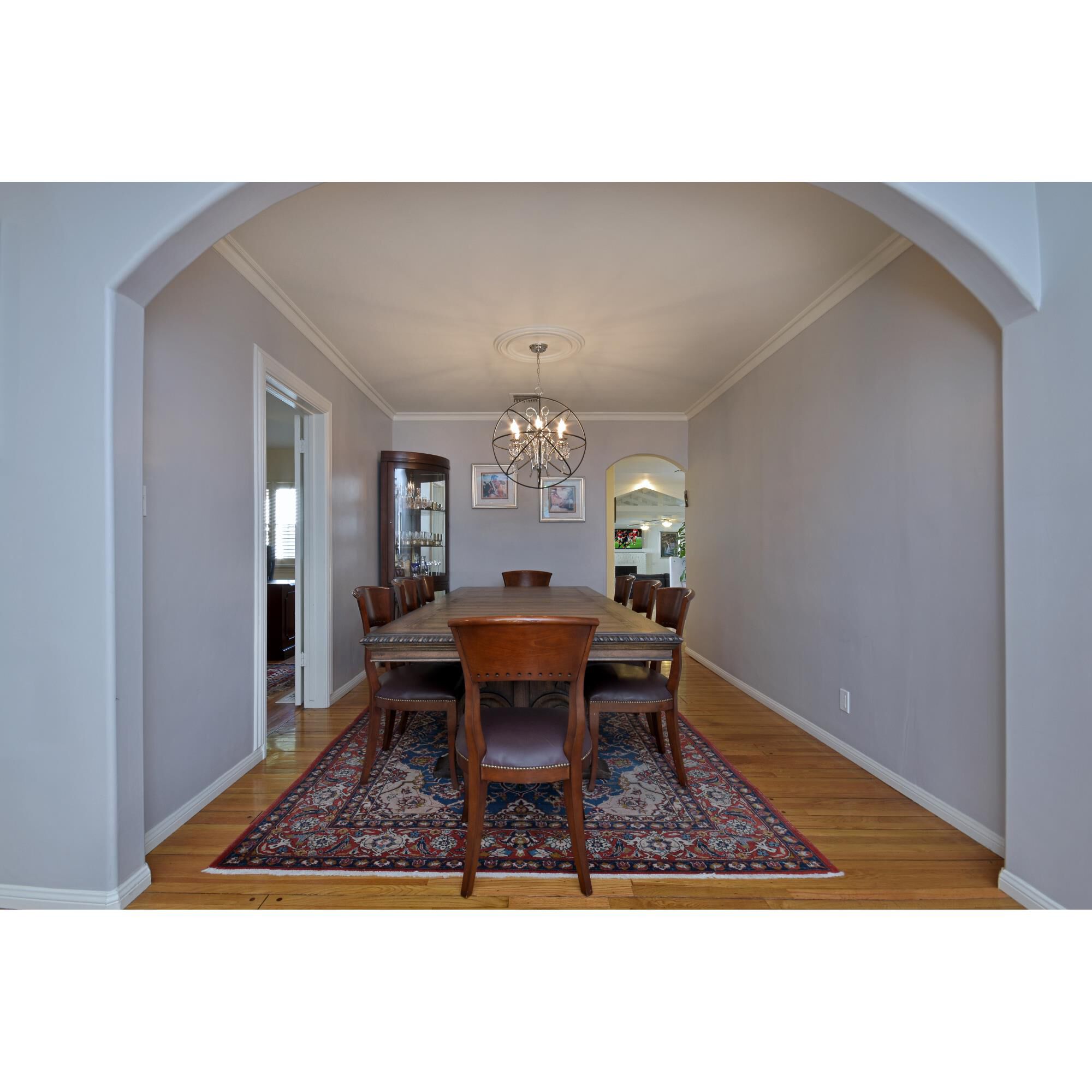 Orbit 25 Inch 6 Light Chandelier | Capitol Lighting