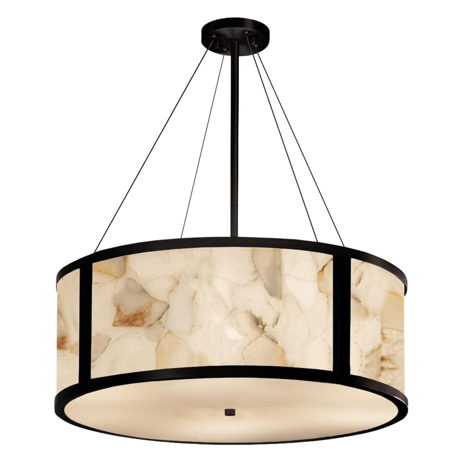 Alabaster Rocks! 36 Inch Large Pendant | Capitol Lighting