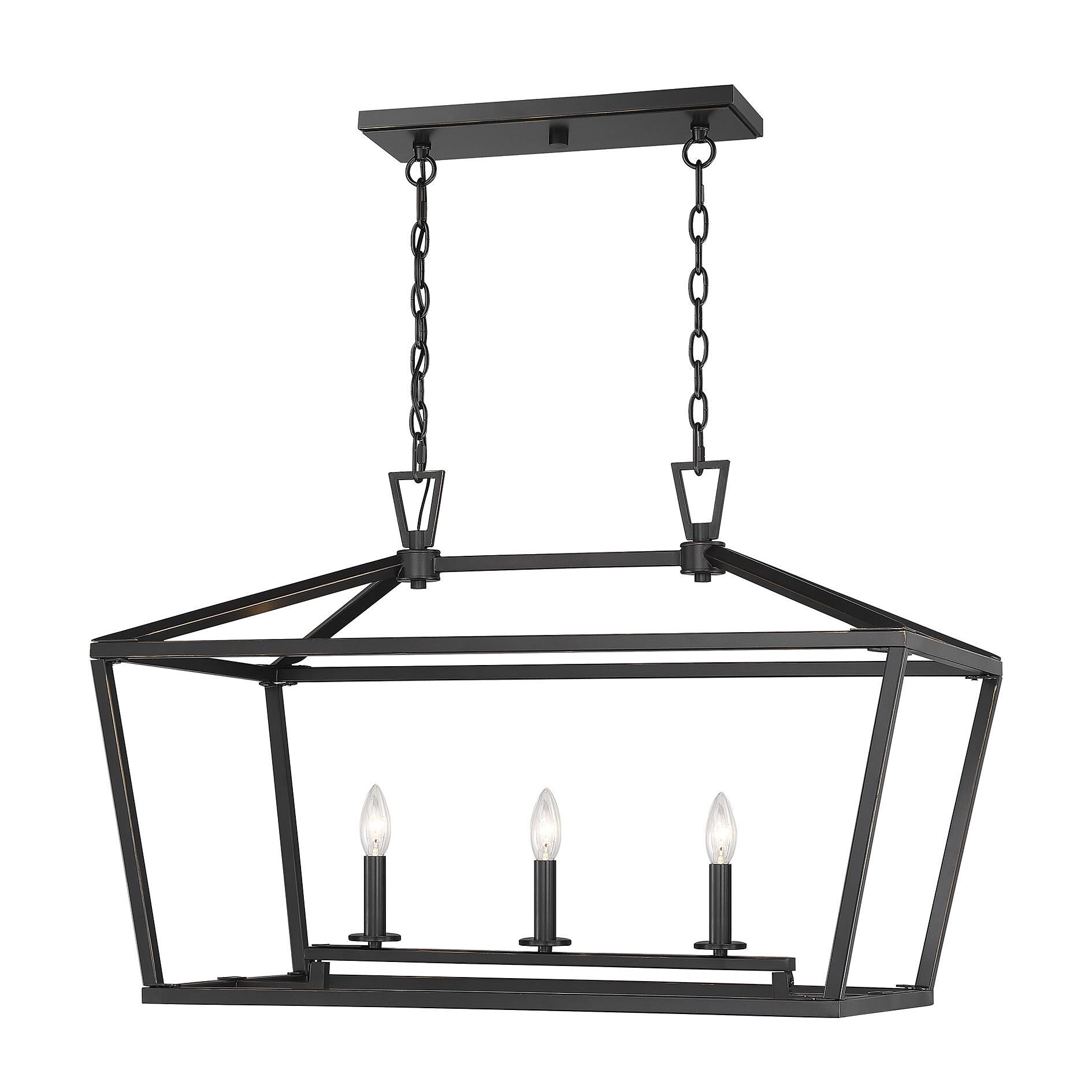 Townsend 32 Inch 3 Light Linear Suspension Light | Capitol Lighting