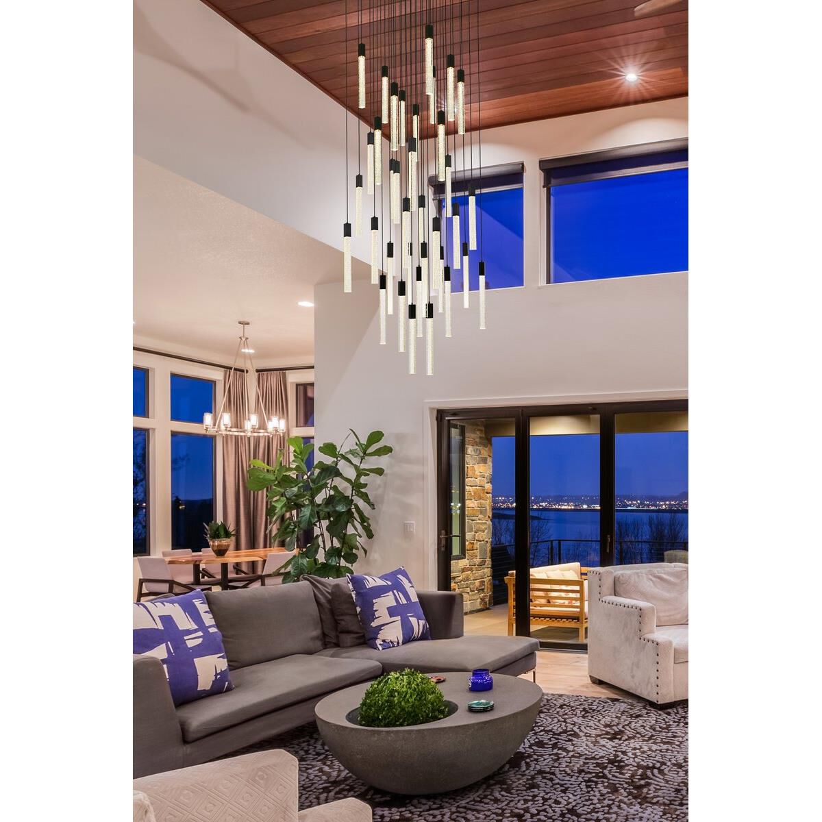 Weston 42 Inch 36 Light LED Multi Light Pendant | Capitol Lighting