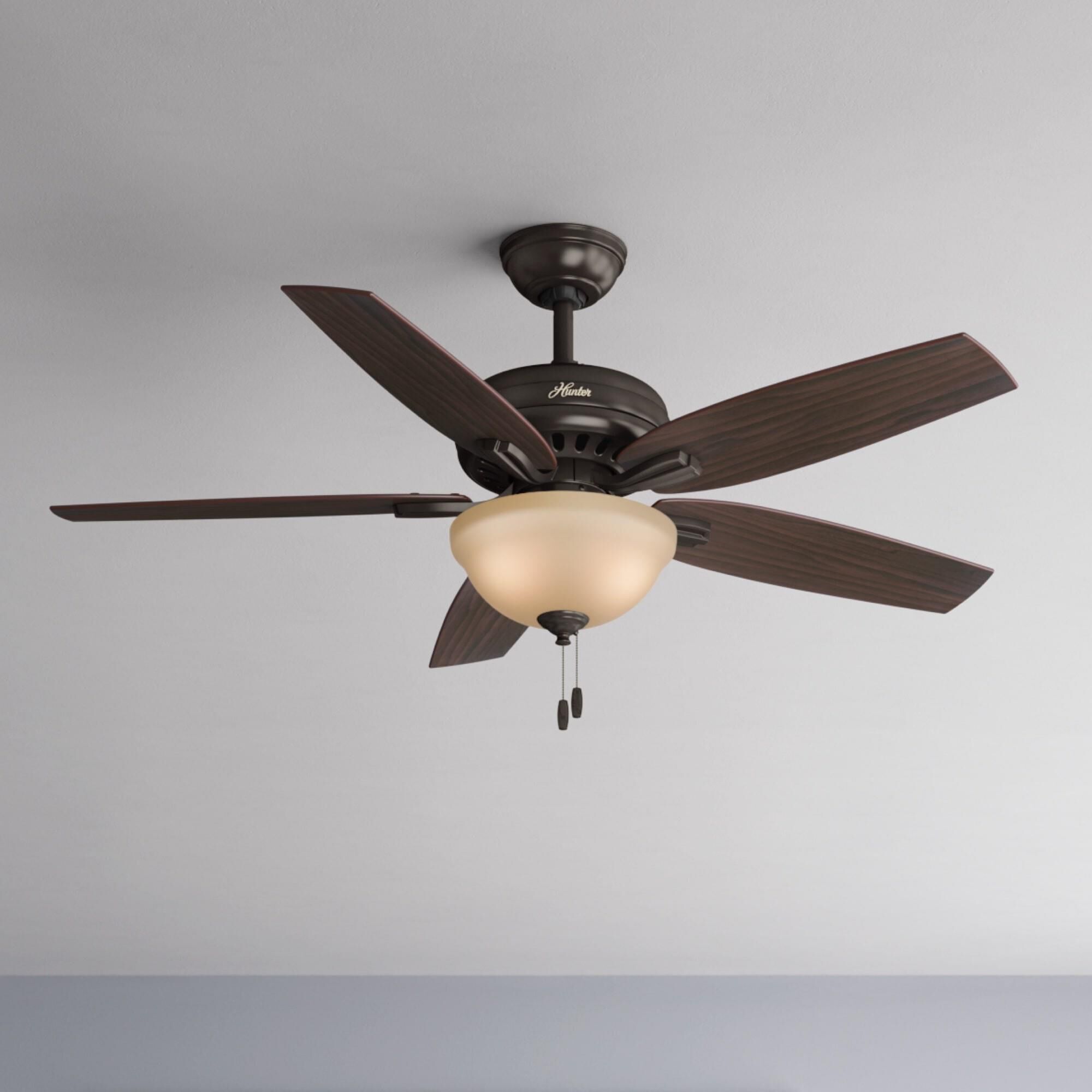 Newsome 52 Inch Ceiling Fan with Light Kit | Capitol Lighting