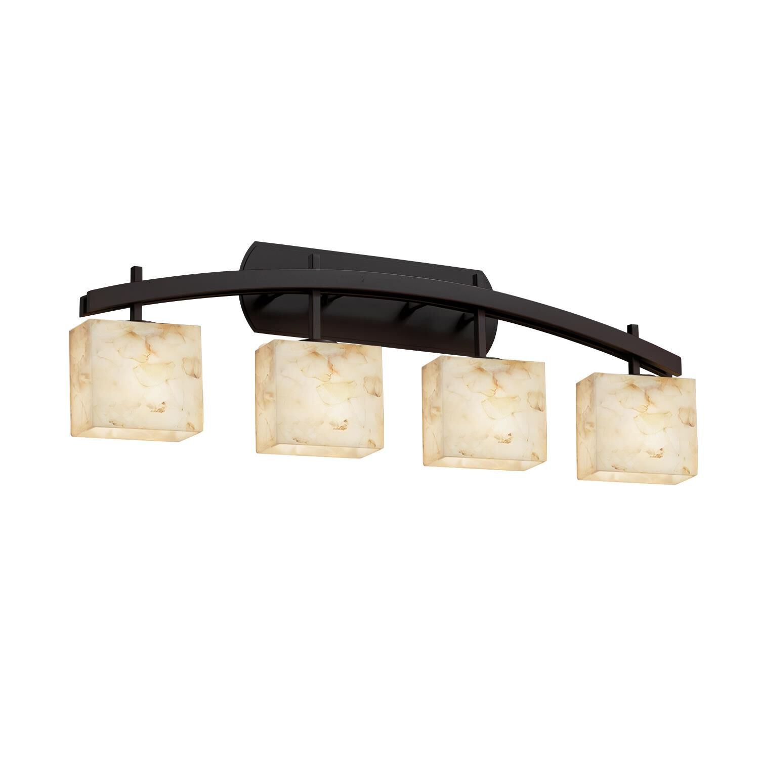 Alabaster Rocks! 35 Inch 4 Light Bath Vanity Light | Capitol Lighting