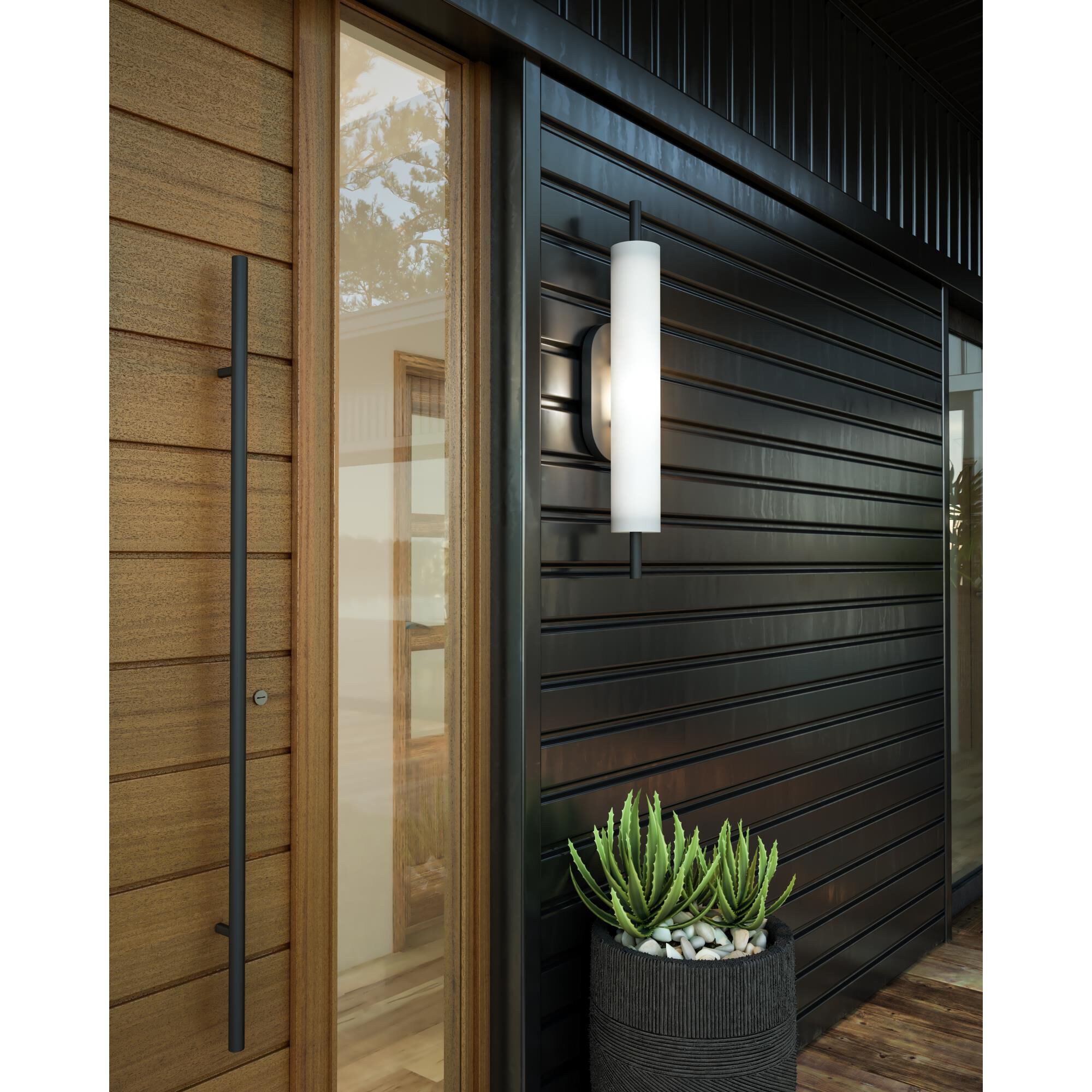 Estes 24 Inch Tall LED Outdoor Wall Light | Capitol Lighting