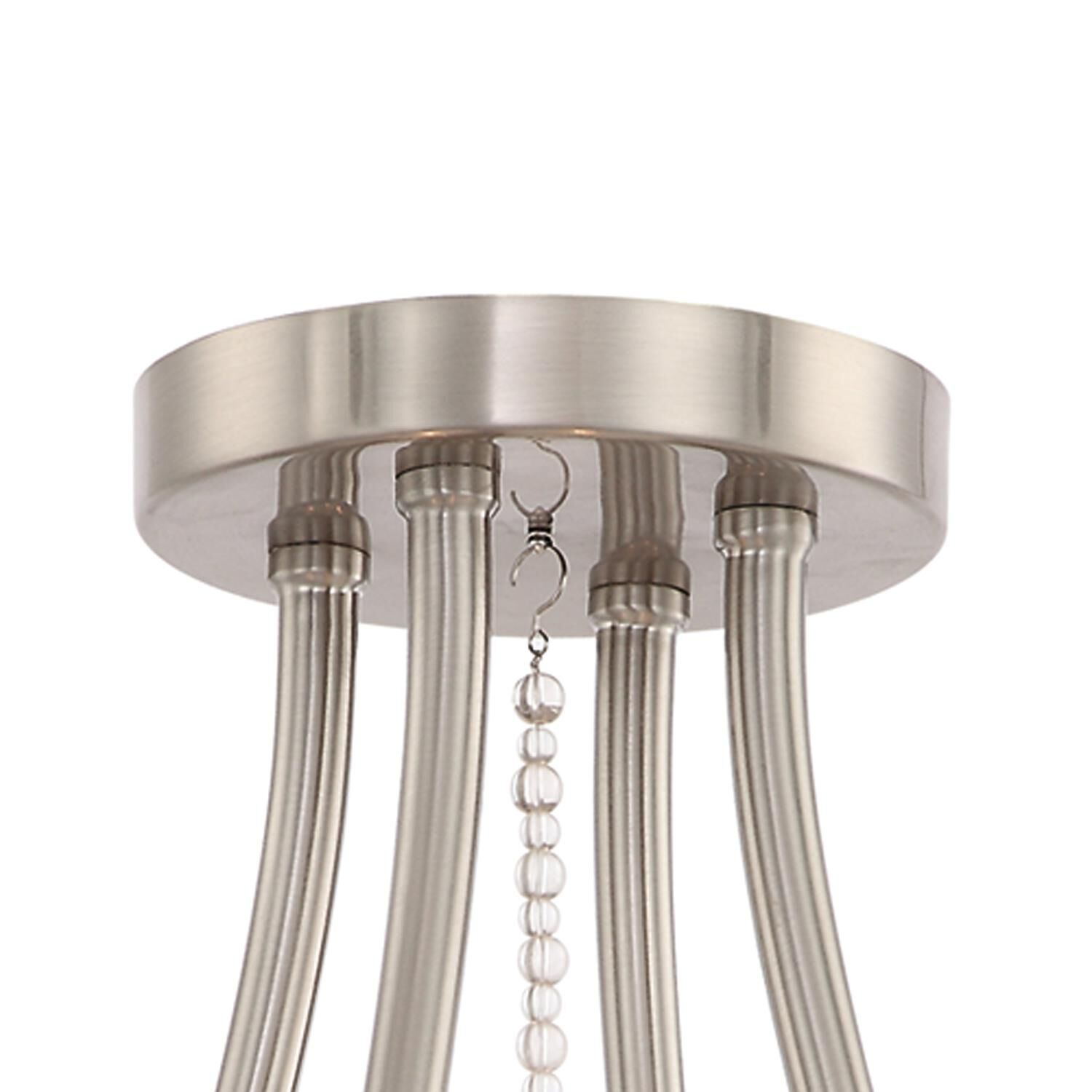 Clover 18 Inch 4 Light Semi Flush Mount | Capitol Lighting