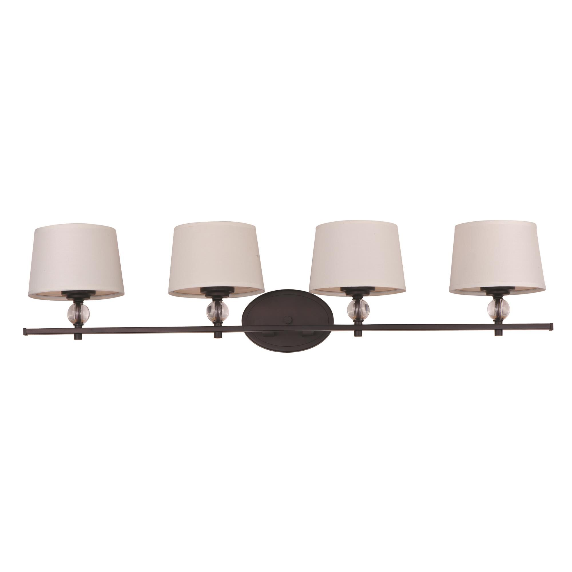 Rondo 36 Inch 4 Light Bath Vanity Light | Capitol Lighting