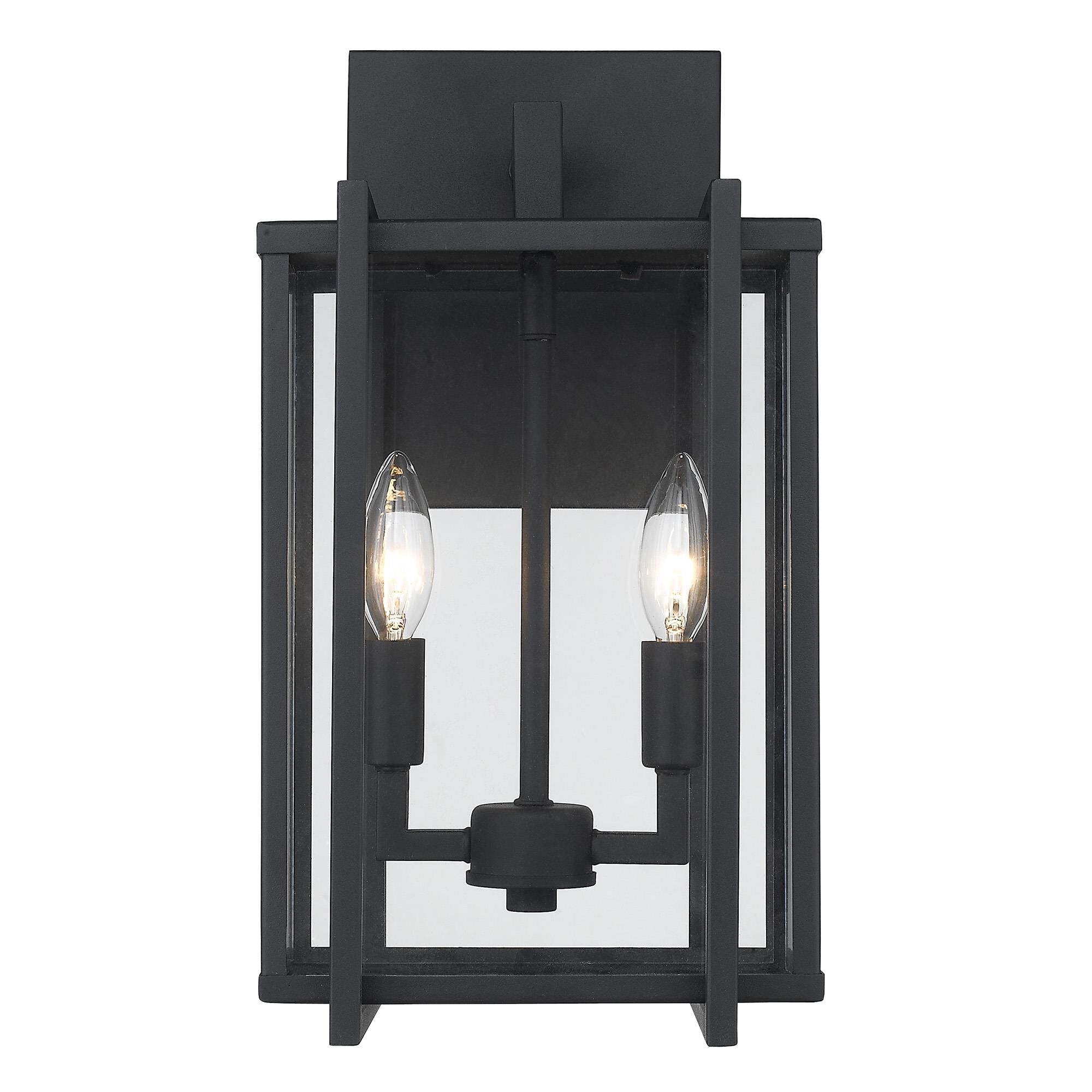 Tribeca 15 Inch Tall 2 Light Outdoor Wall Light | Capitol Lighting