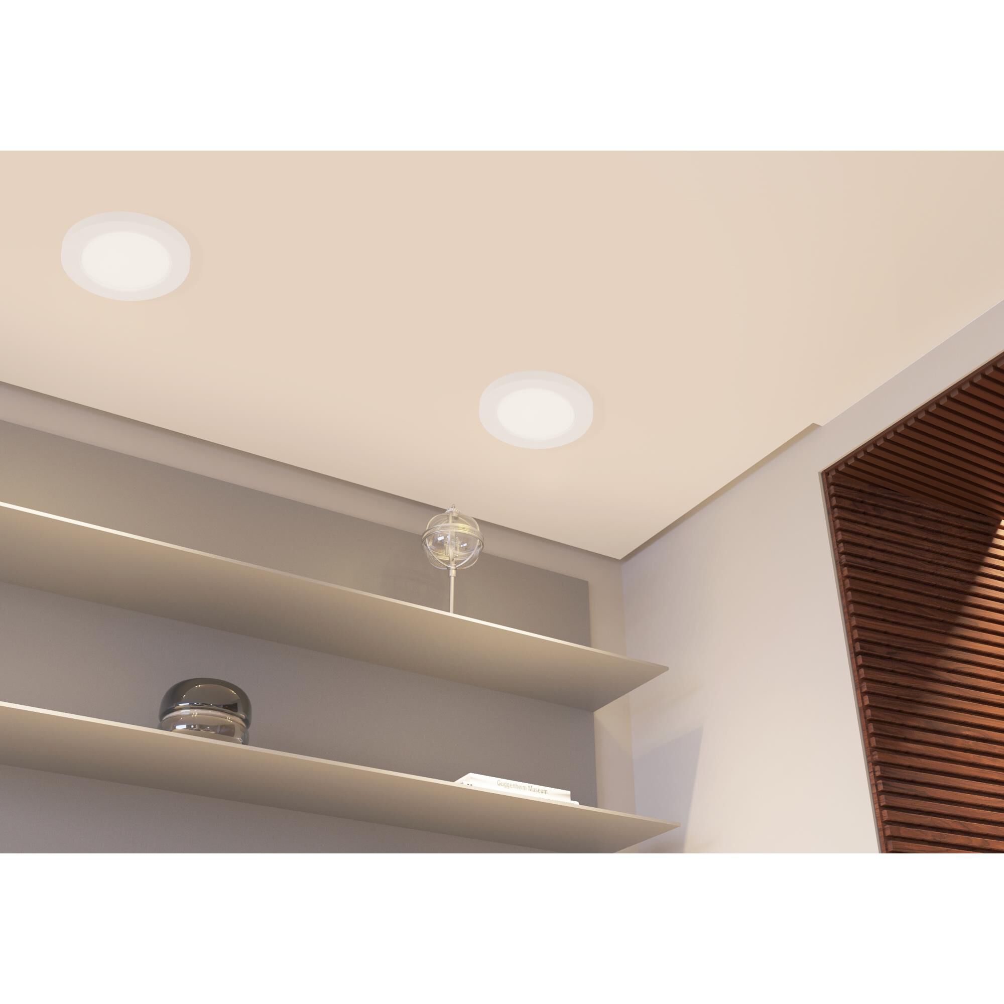 Eglo Trago 5 5 Inch 1 Light LED Flush Mount | Capitol Lighting