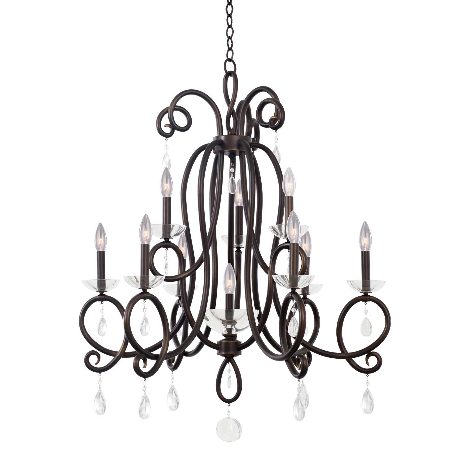 Winona 10 Light Chandelier | Capitol Lighting