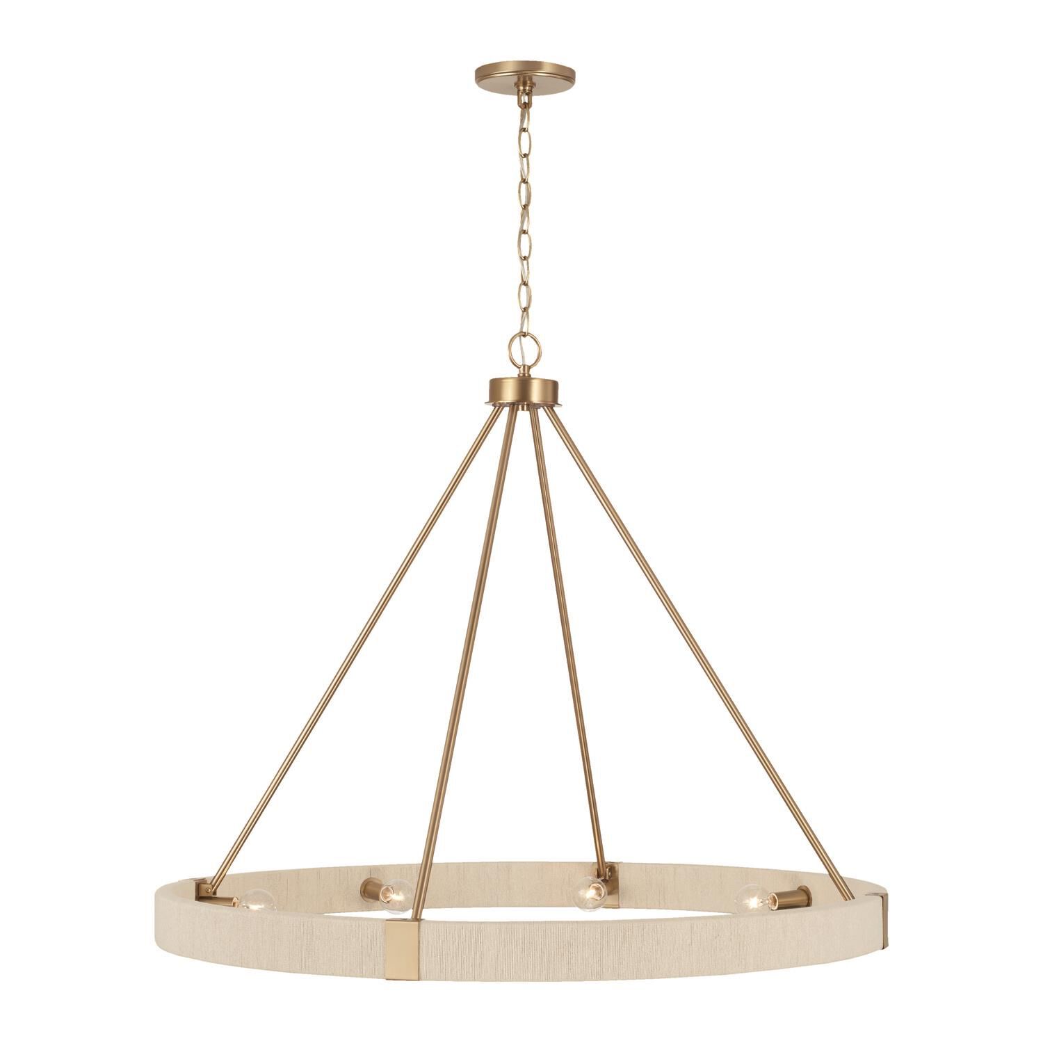 Delaney 36 Inch 8 Light Chandelier | Capitol Lighting