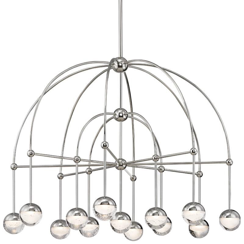 Boca 39 Inch 13 Light LED Chandelier | Capitol Lighting