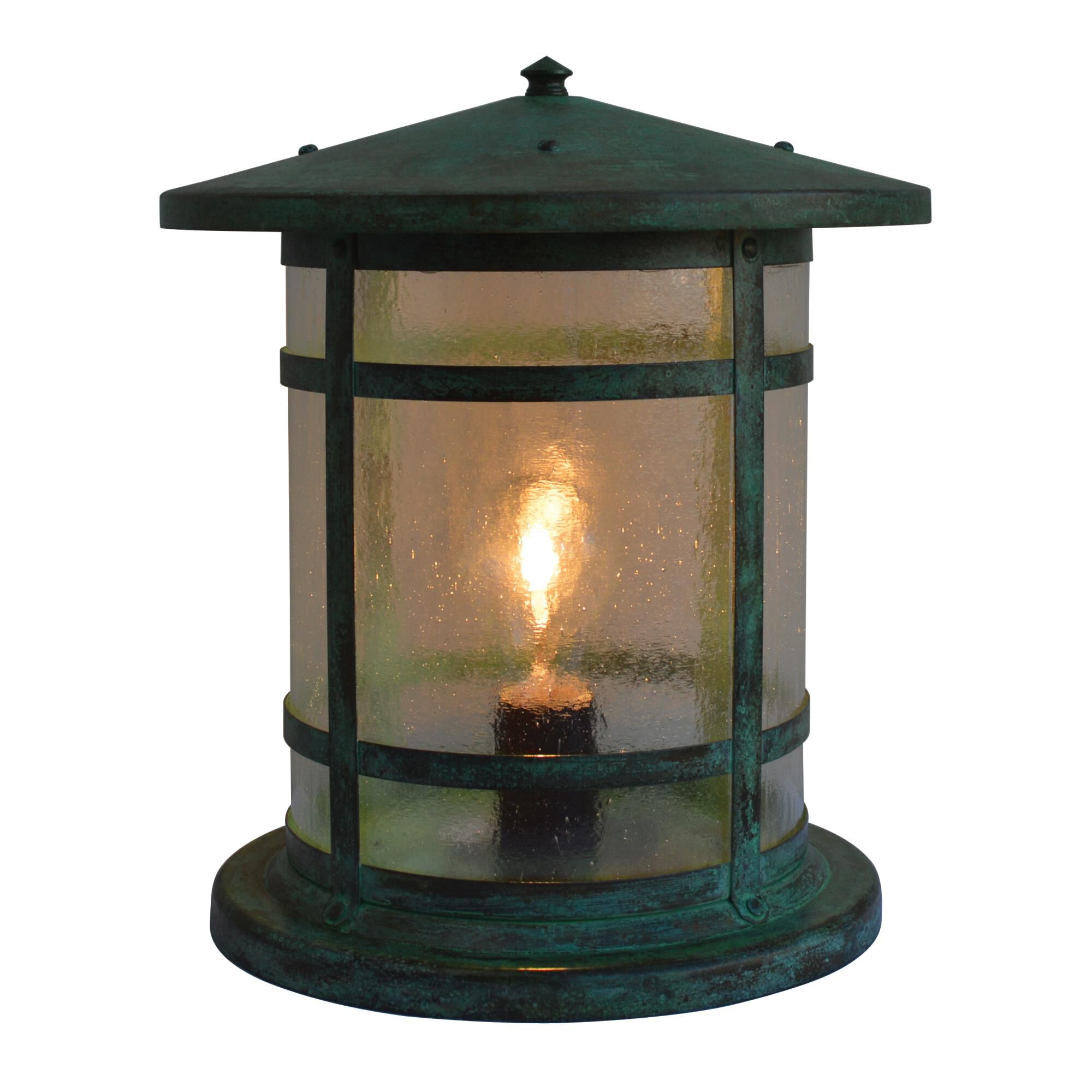 Berkeley 13 Inch Tall 1 Light Outdoor Pier Lamp | Capitol Lighting