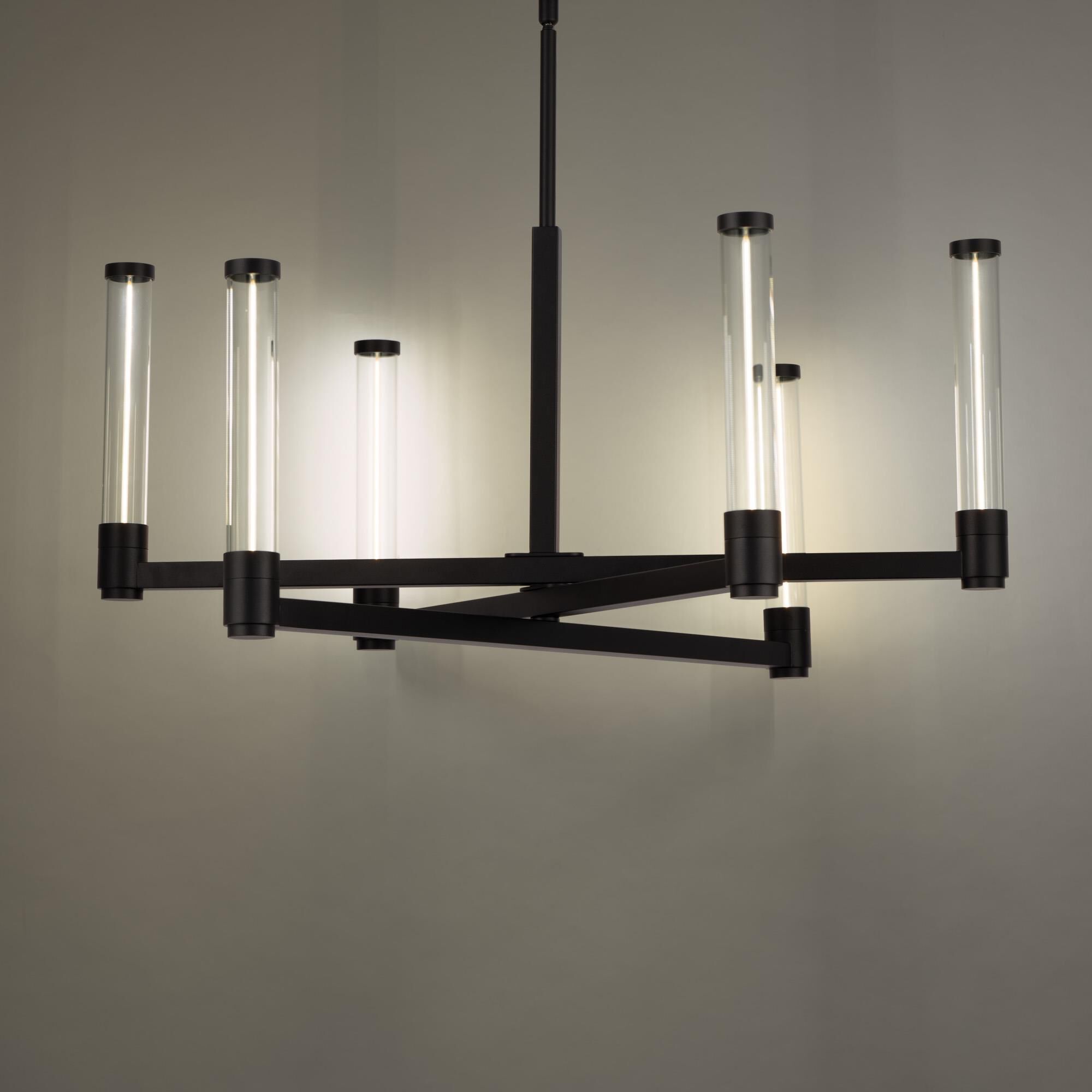 Jedi 27 Inch 6 Light LED Chandelier | Capitol Lighting